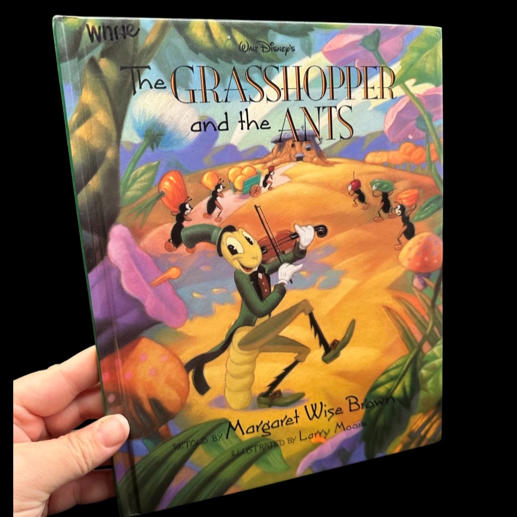 Walt Disney's The Grasshopper and the Ants, Hardcover Children’s Book ...