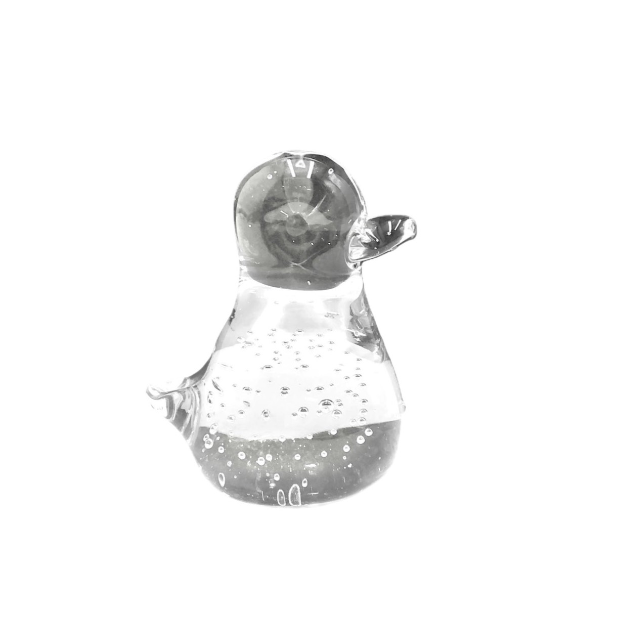 ART GLASS DUCK PAPERWEIGHT