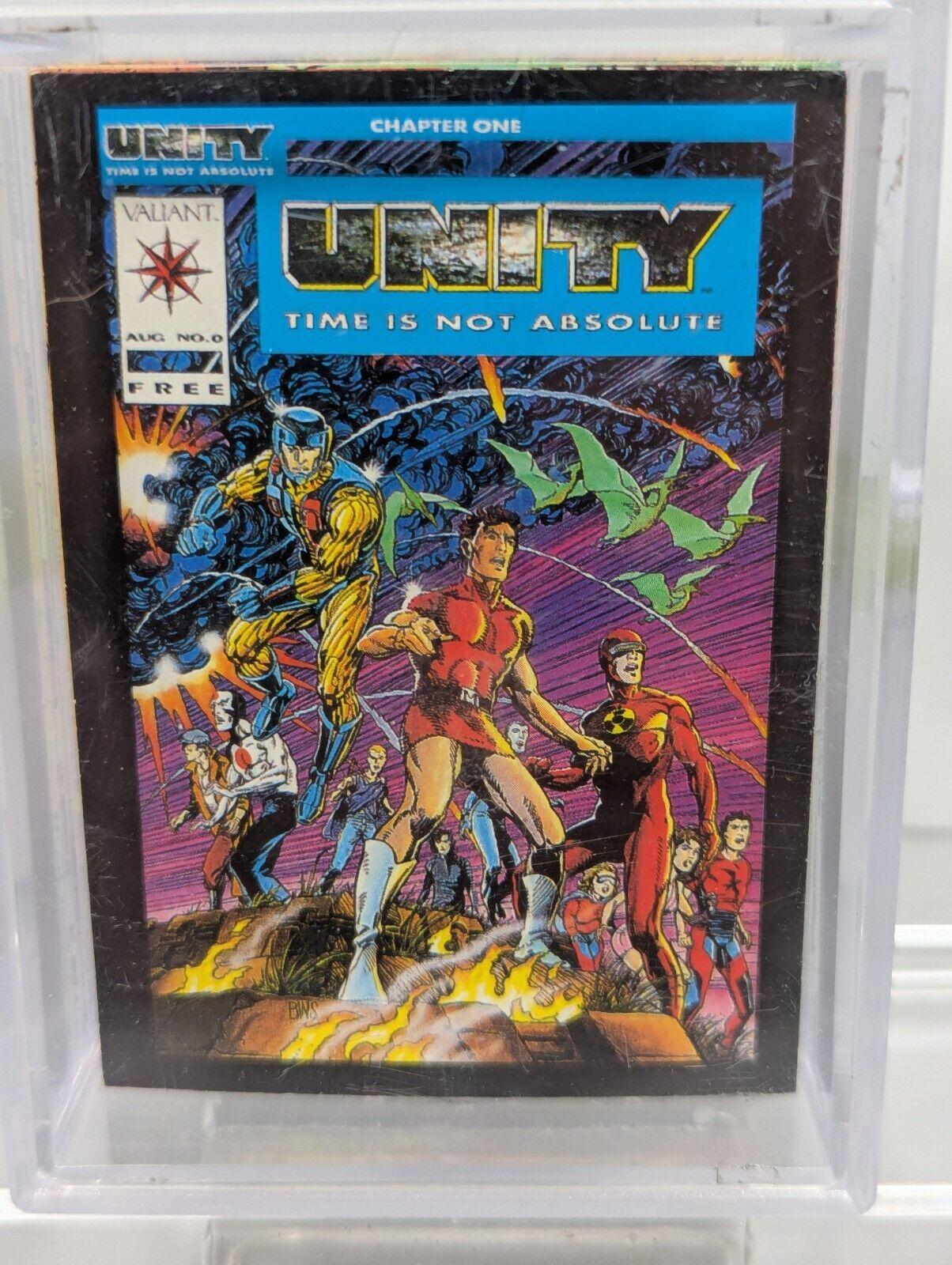 Valiant Comics UNITY 1992 Complete 90 Base Trading Card Set Time is Not ...