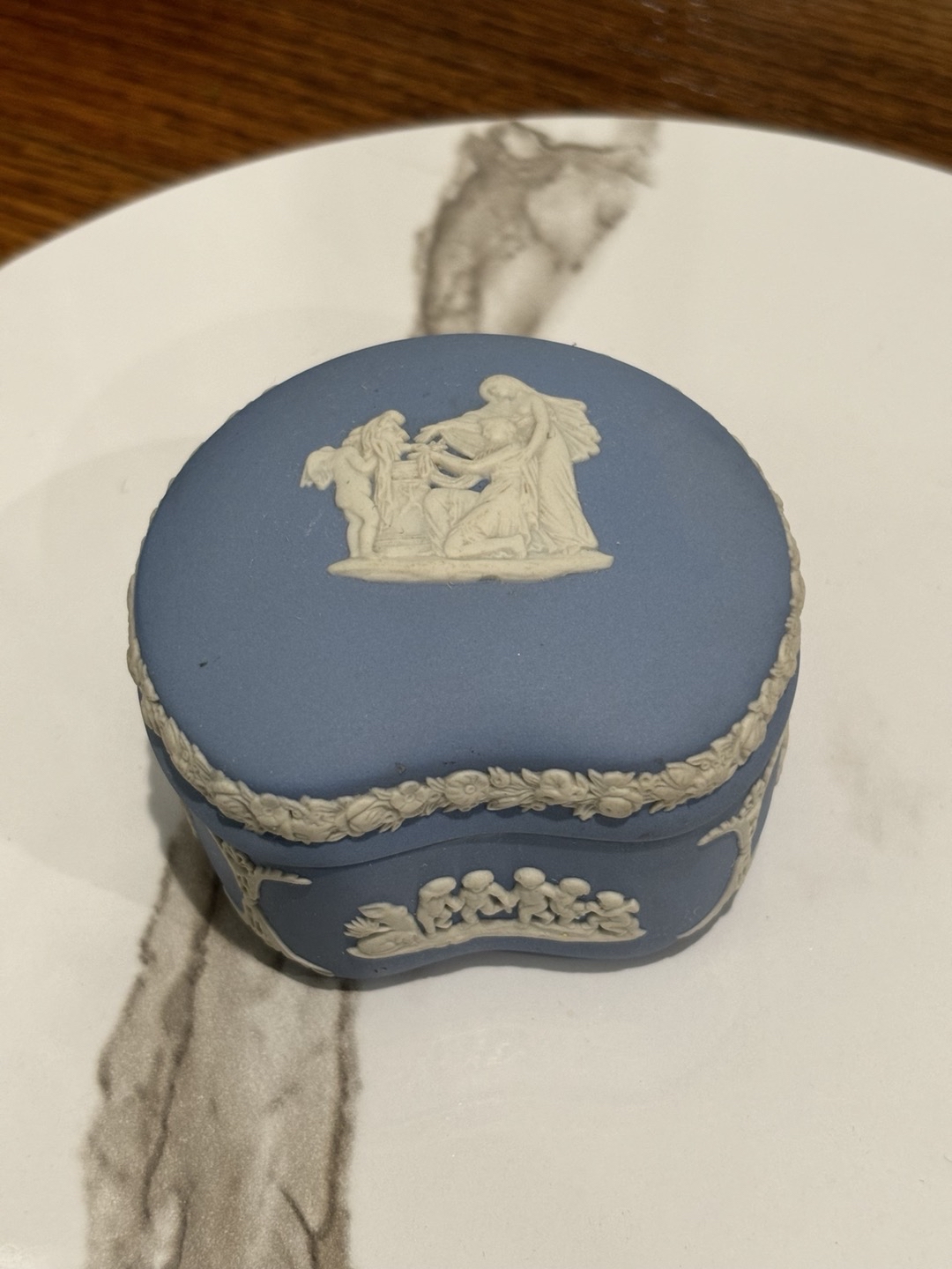 VTG Wedgewood Trinket Box