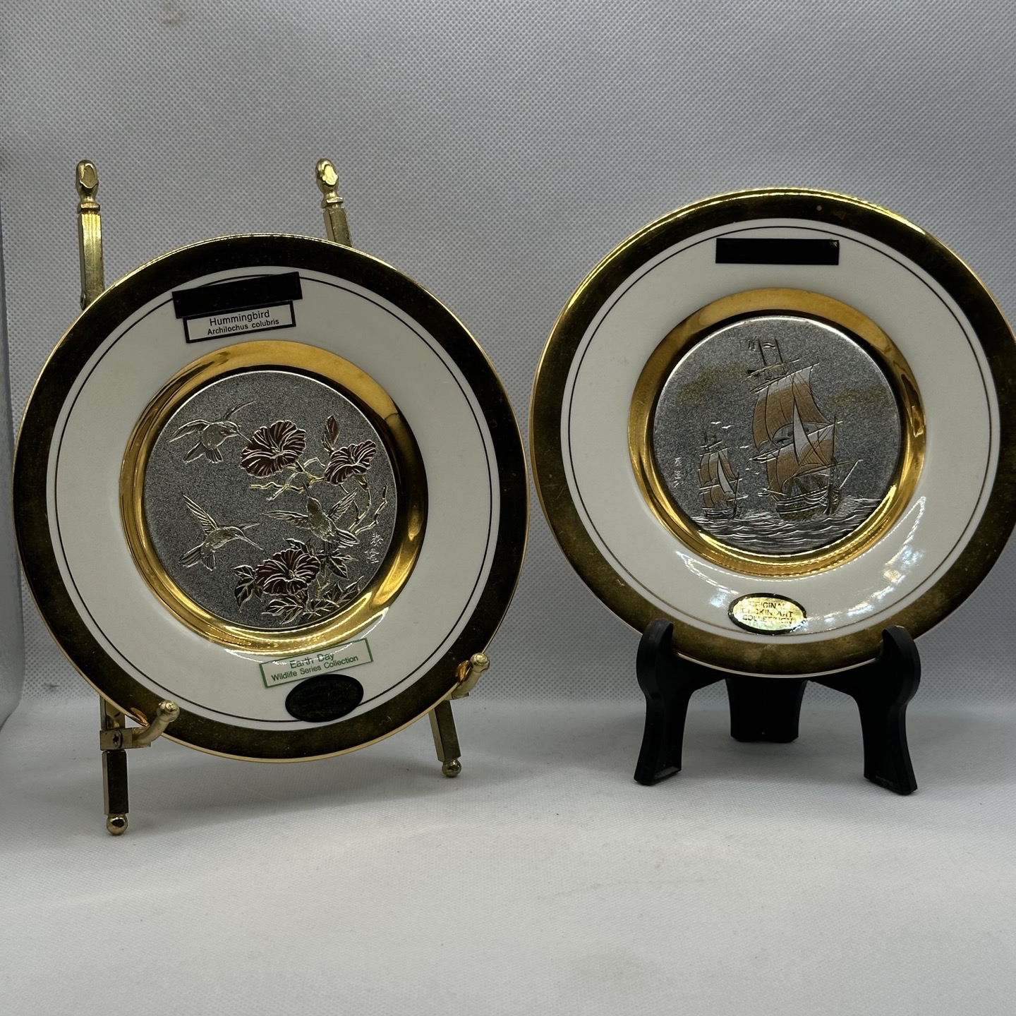 #143 Original Chokin Art Collection 24KT Gold Rim Fine China ...