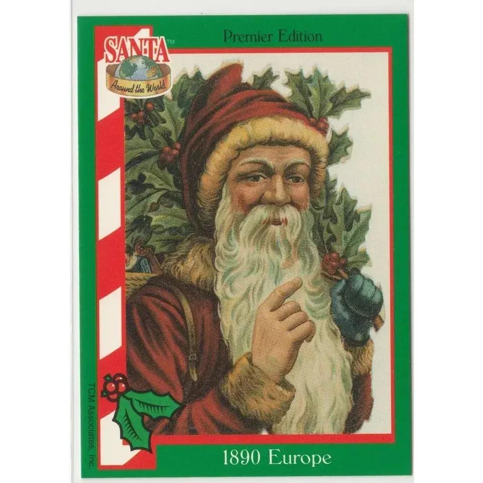 Santa Around the World #20 1890 Europe