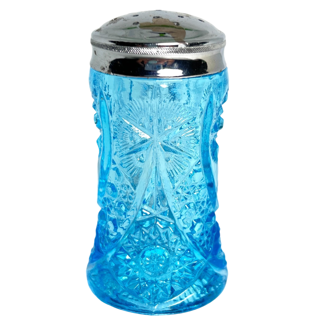 Kemple Yutec Pattern Glass Shaker. Fan & Star Pattern. Gorgeous Light ...