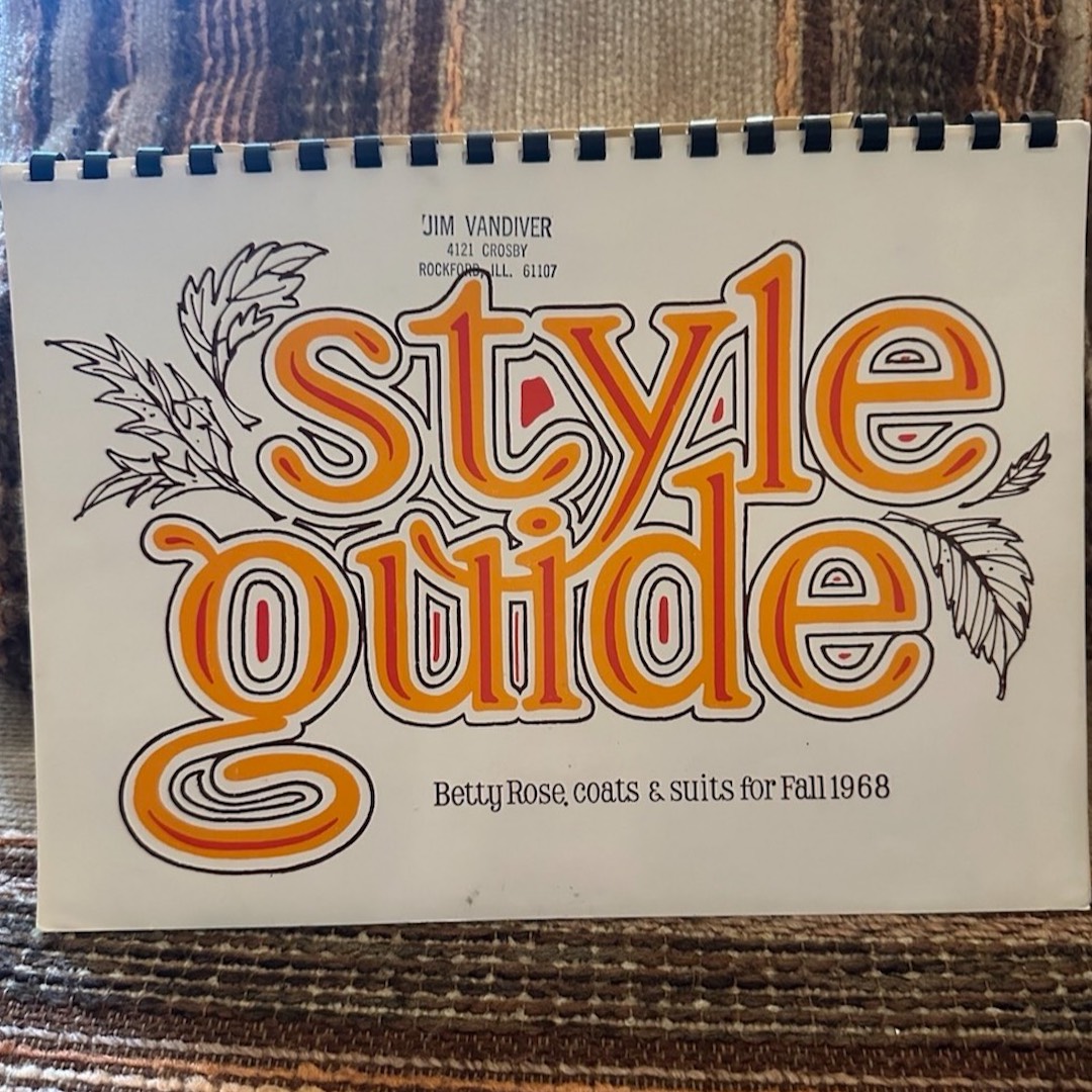 Betty Rose Style Guide Fall 1968