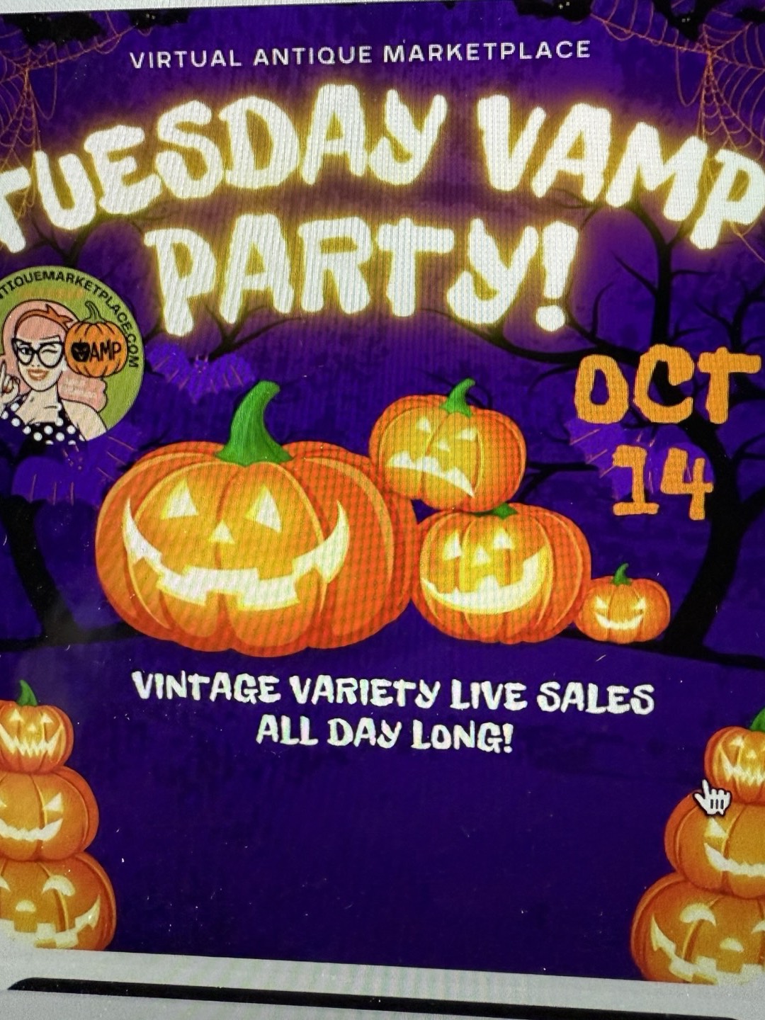 Tuesday Vintage VAMP Party