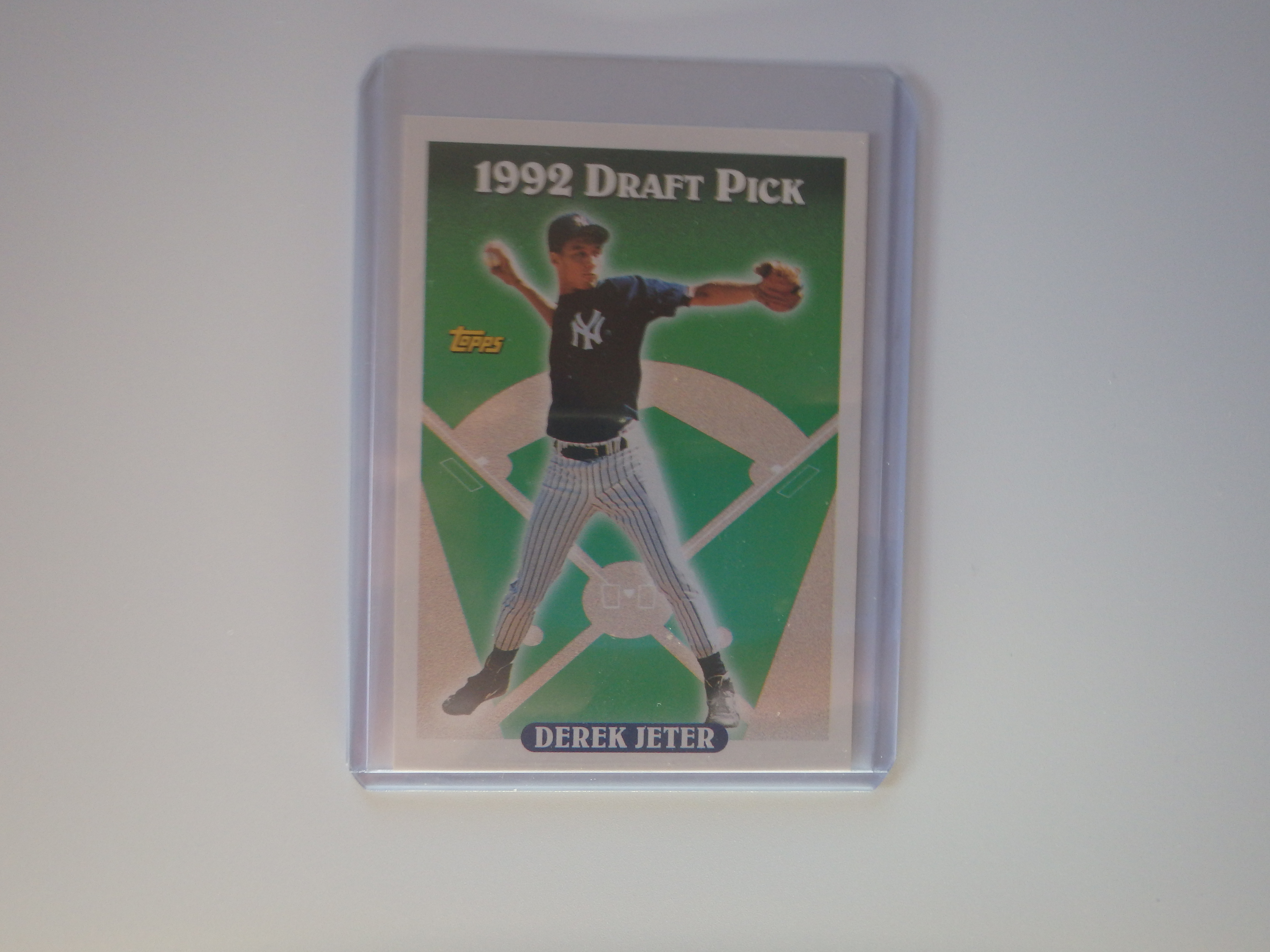 1993 Topps #98 1992 Draft Pick Derek Jeter New York Yankees Rookie