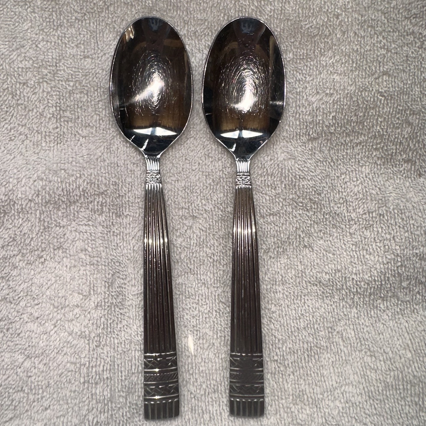 RARE Hard To Find Retroneu RTR37 18/8 Stainless Ridges Cross Hatch ...