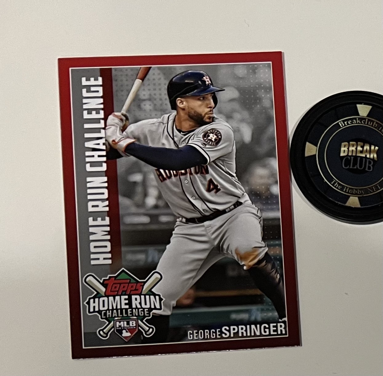 George Springer Home Run Challenge Houston Astros