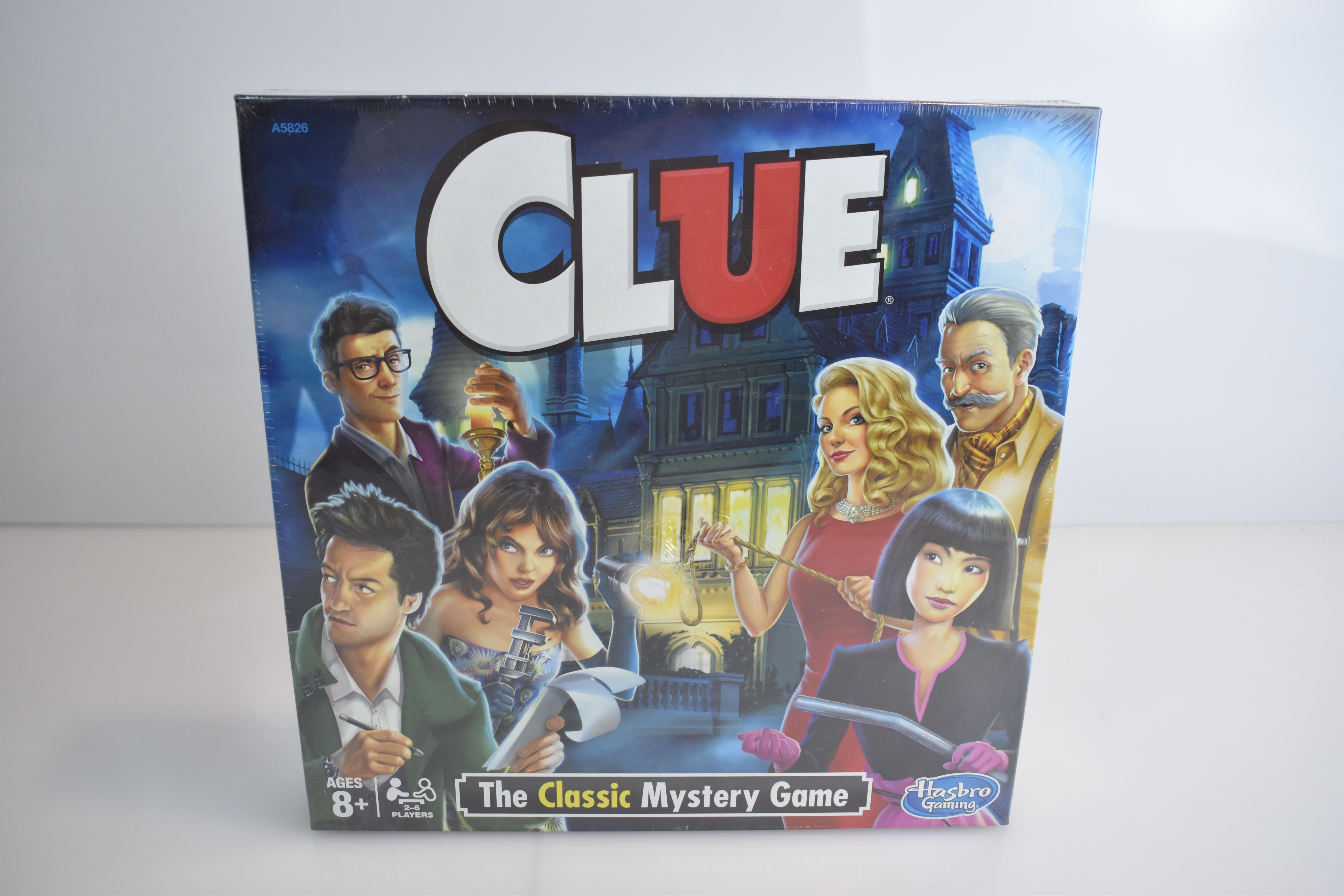 Hasbro Clue The Classic Mystery Board Game - New Sealed