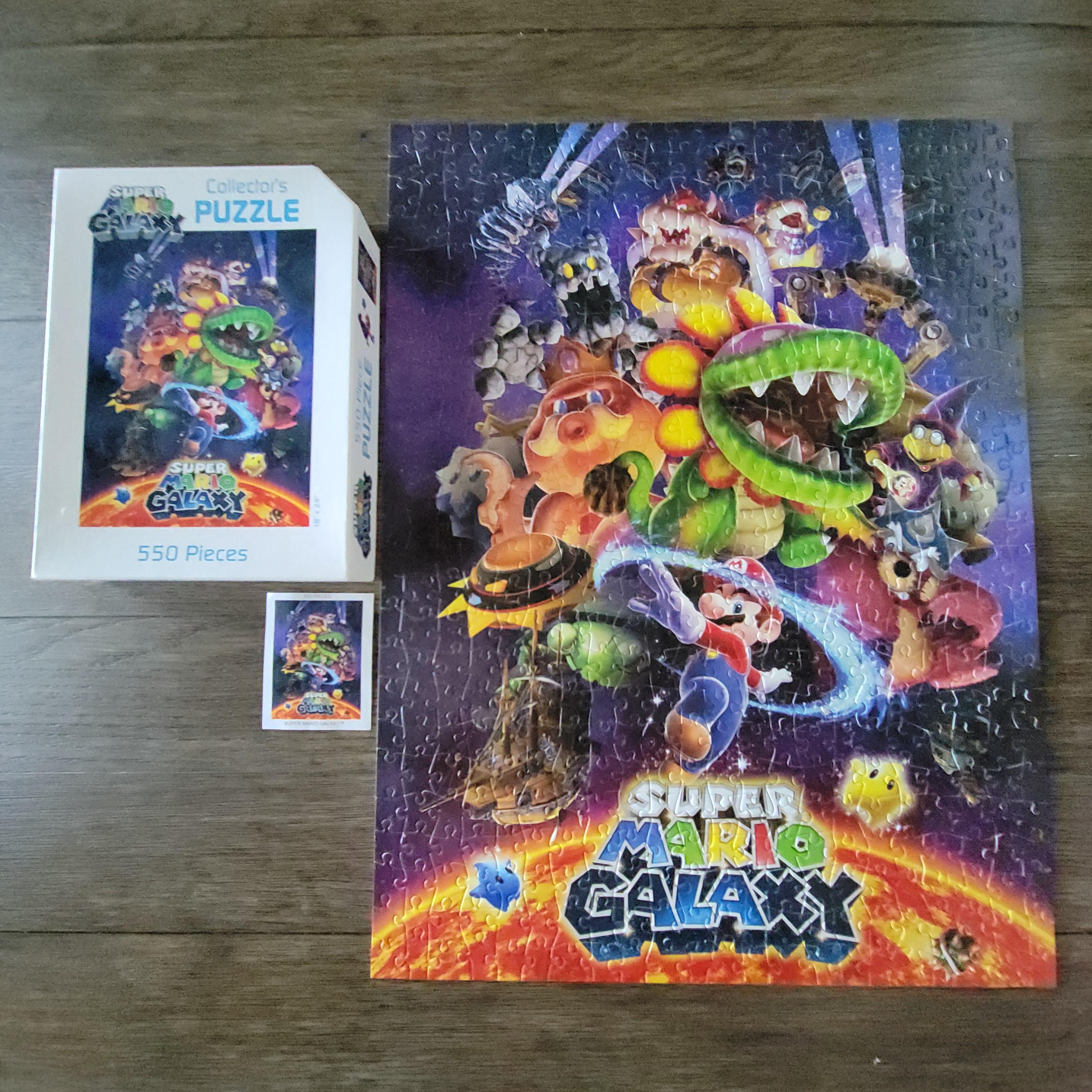 Super Mario Galaxy 18"x24" 550 Piece Puzzle