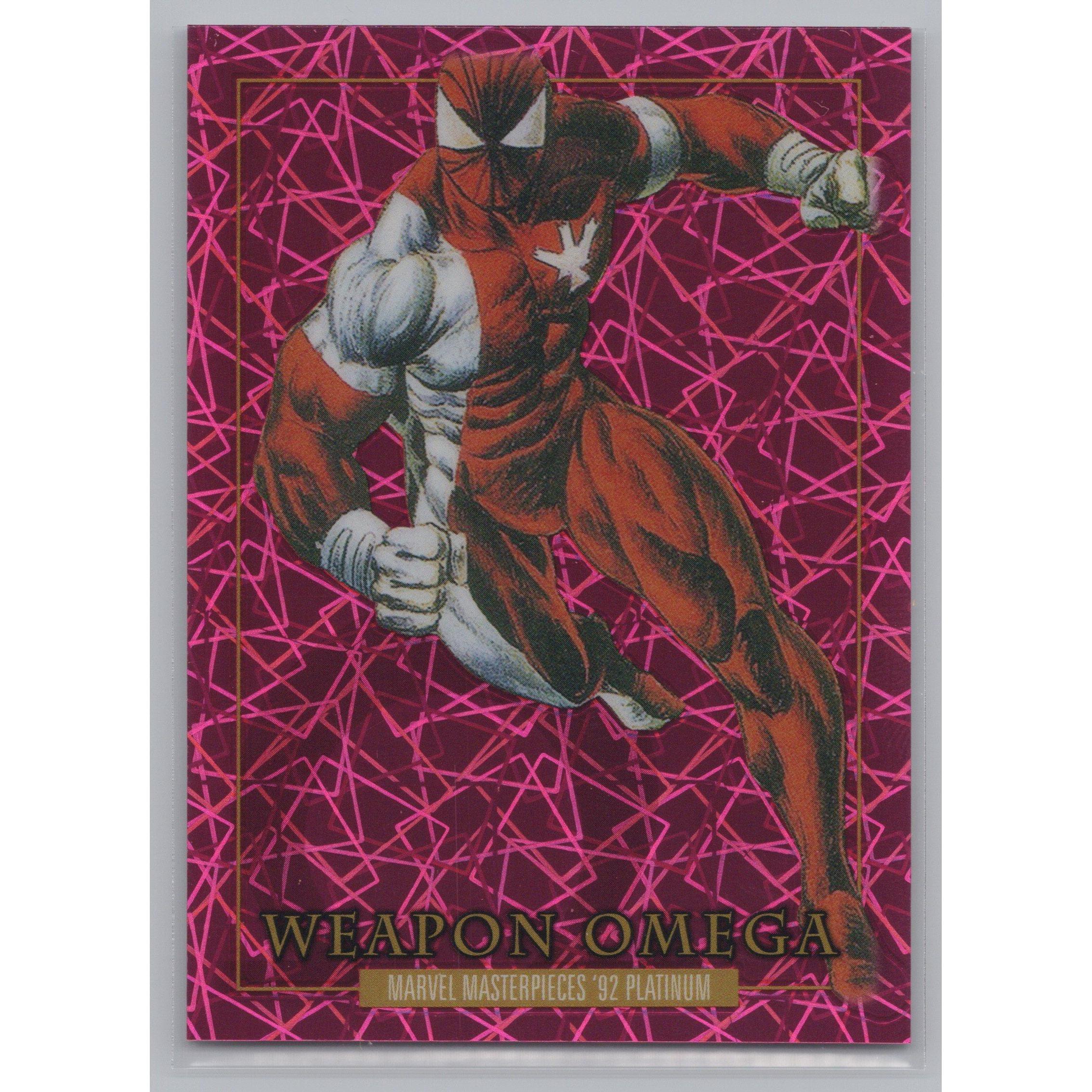 2024 Skybox Masterpieces '92 Platinum Weapon Omega #96 Pink Lasers /992 ...