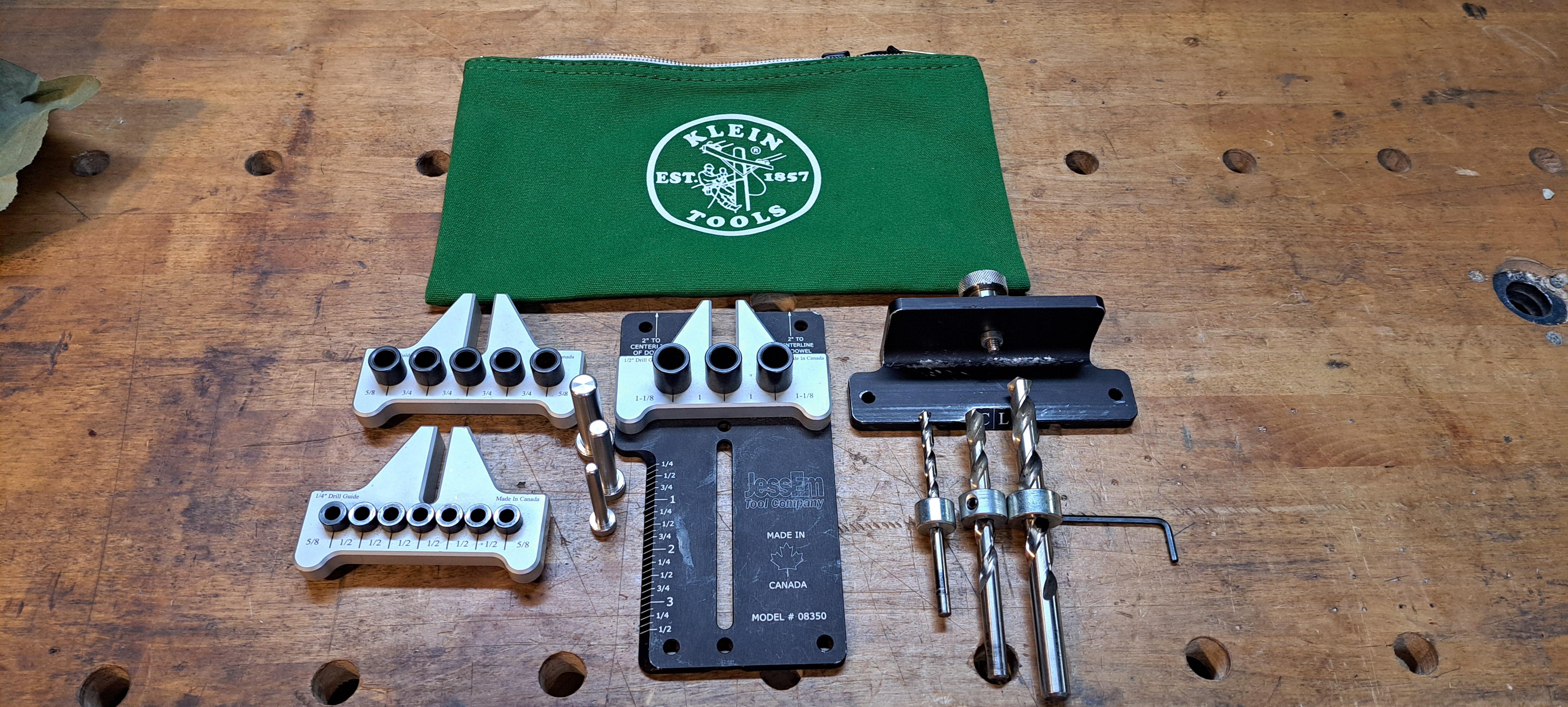 Jessem Dowelling Jig Master Kit Used Very Little