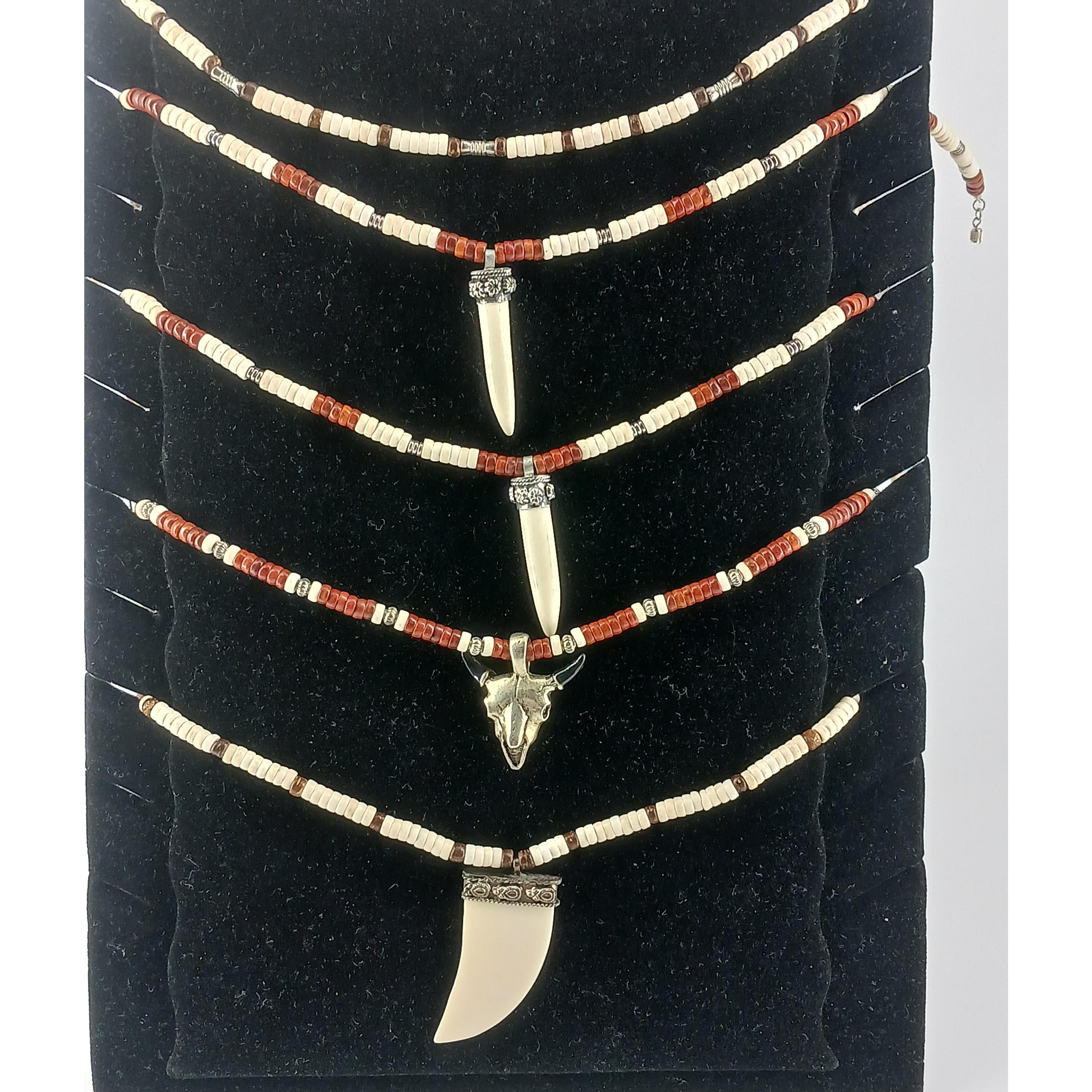 5 Heshi Bead Necklaces