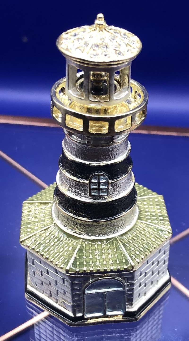 New Old Stock Trinket Box Lighthouse