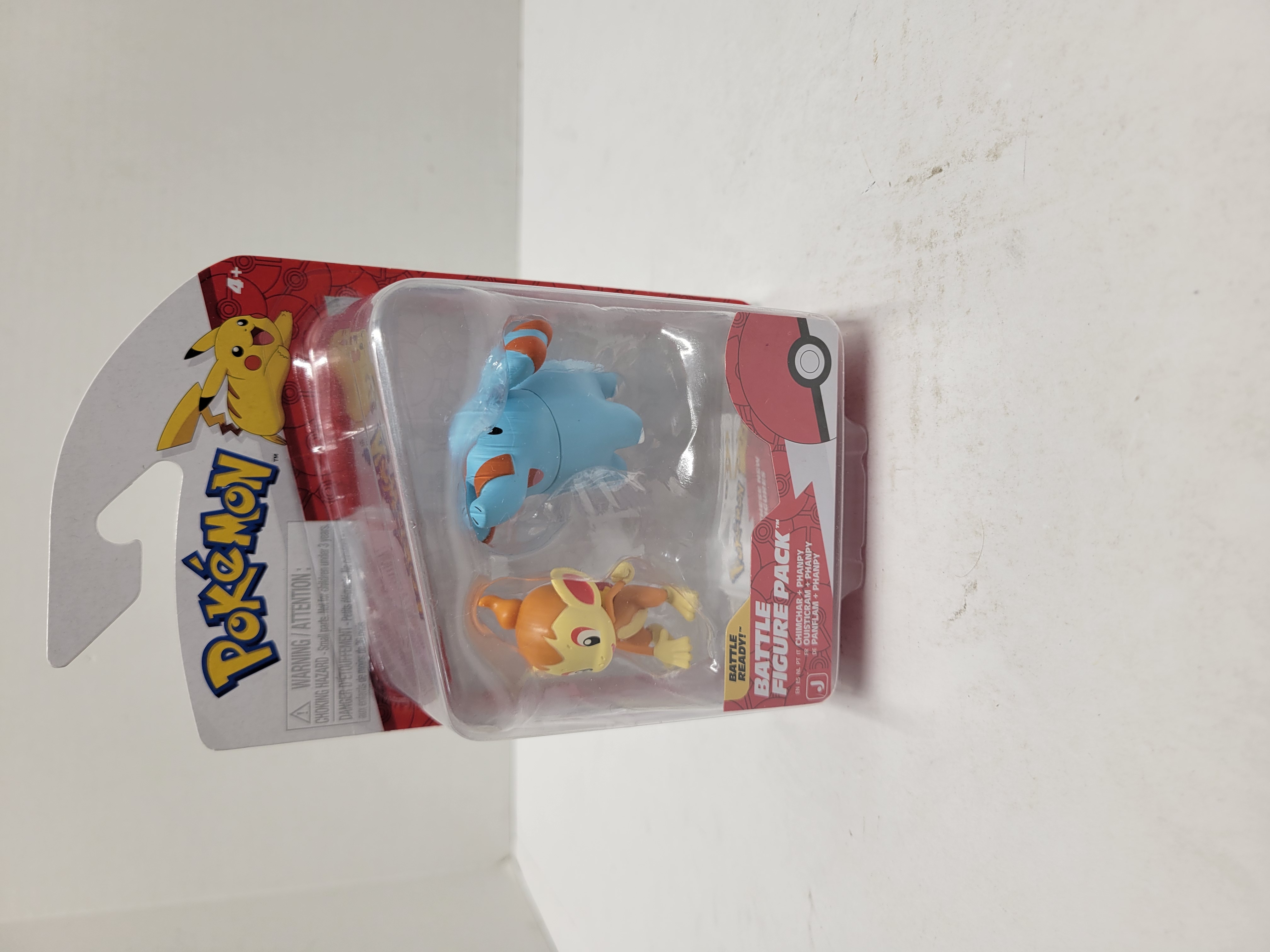 Pokemon Chimchar & Phanpy Battle Figure Pack New in Package