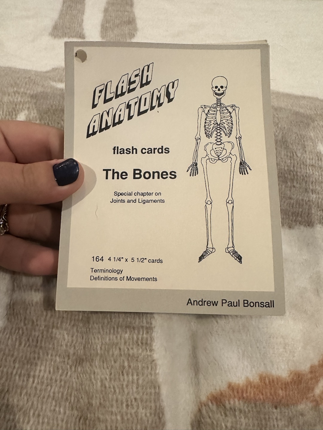 Vintage Flash Anatomy Bones Partial Set