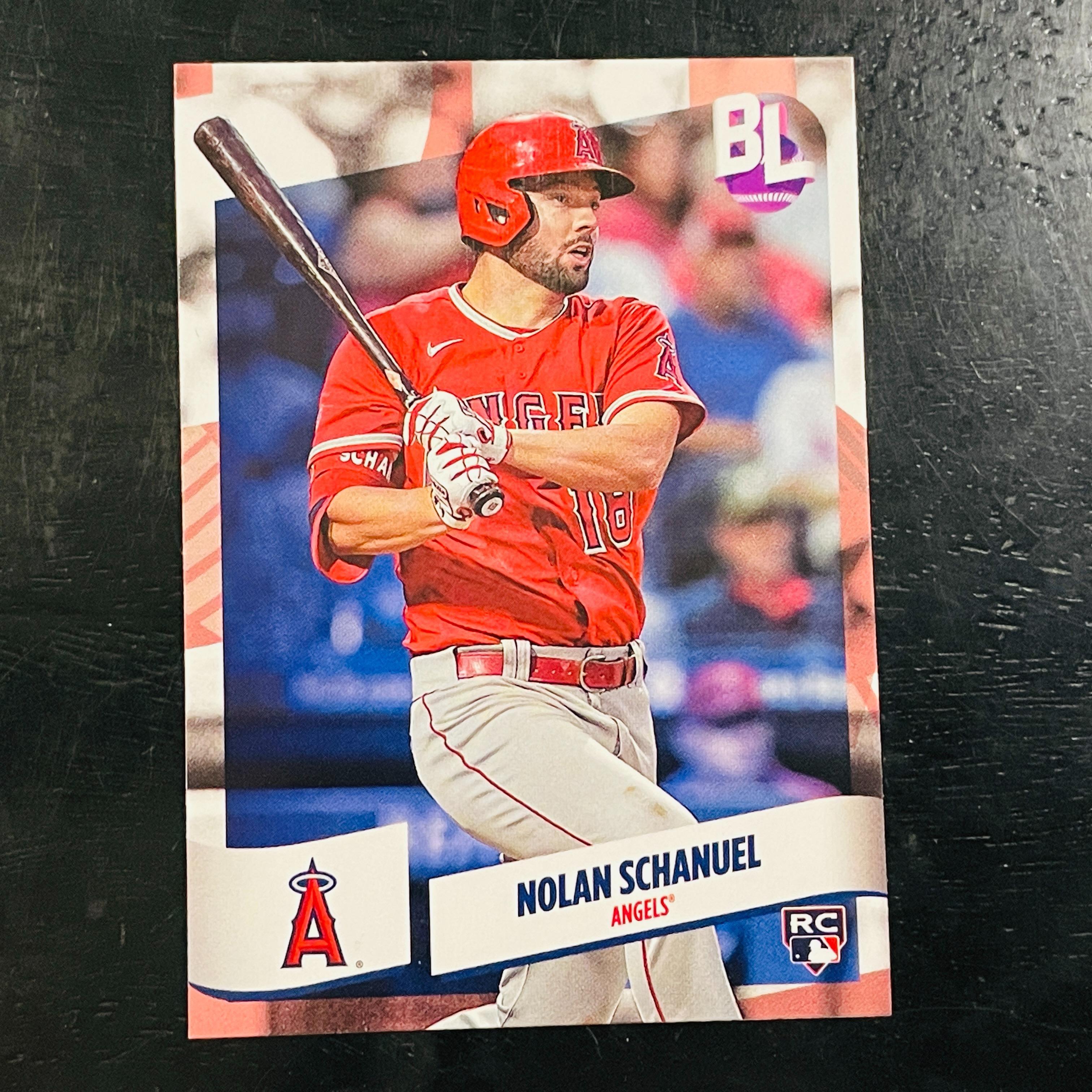 Nolan Schanuel RC 2024 Topps Big League Baseball Card Los Angeles ...