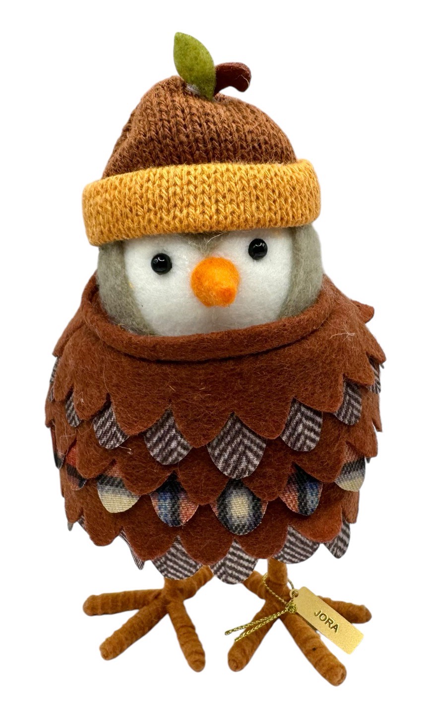 2022 Jora Pinecone Bird Acorn Thanksgiving Featherly Friends Figurine ...