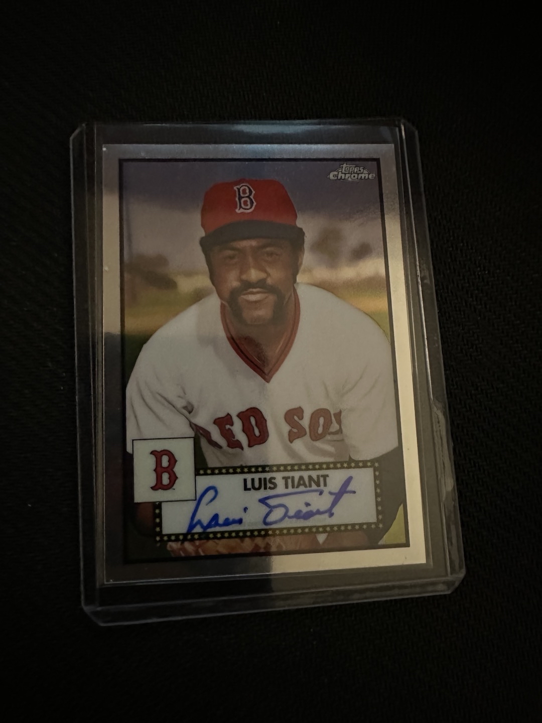 Luis Tiant Base Autograph 2021 Topps Chrome Baseball - Platinum ...