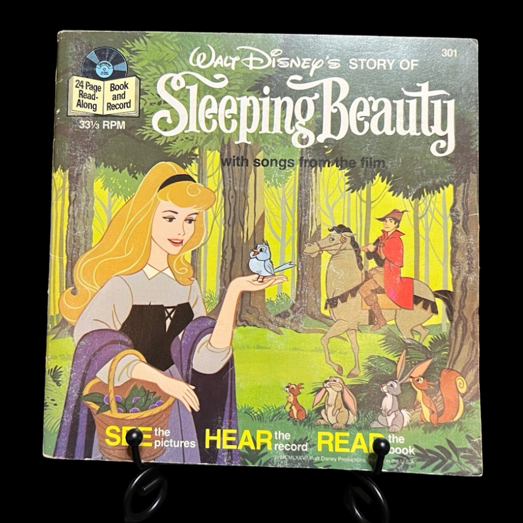 MARKDOWN! Walt Disney's Story of Sleeping Beauty 24pg Read Along Book ...