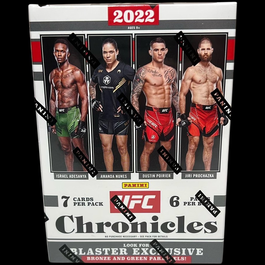 2022 Panini Chronicles UFC Blaster Box Ripped Live (stacked shipping)