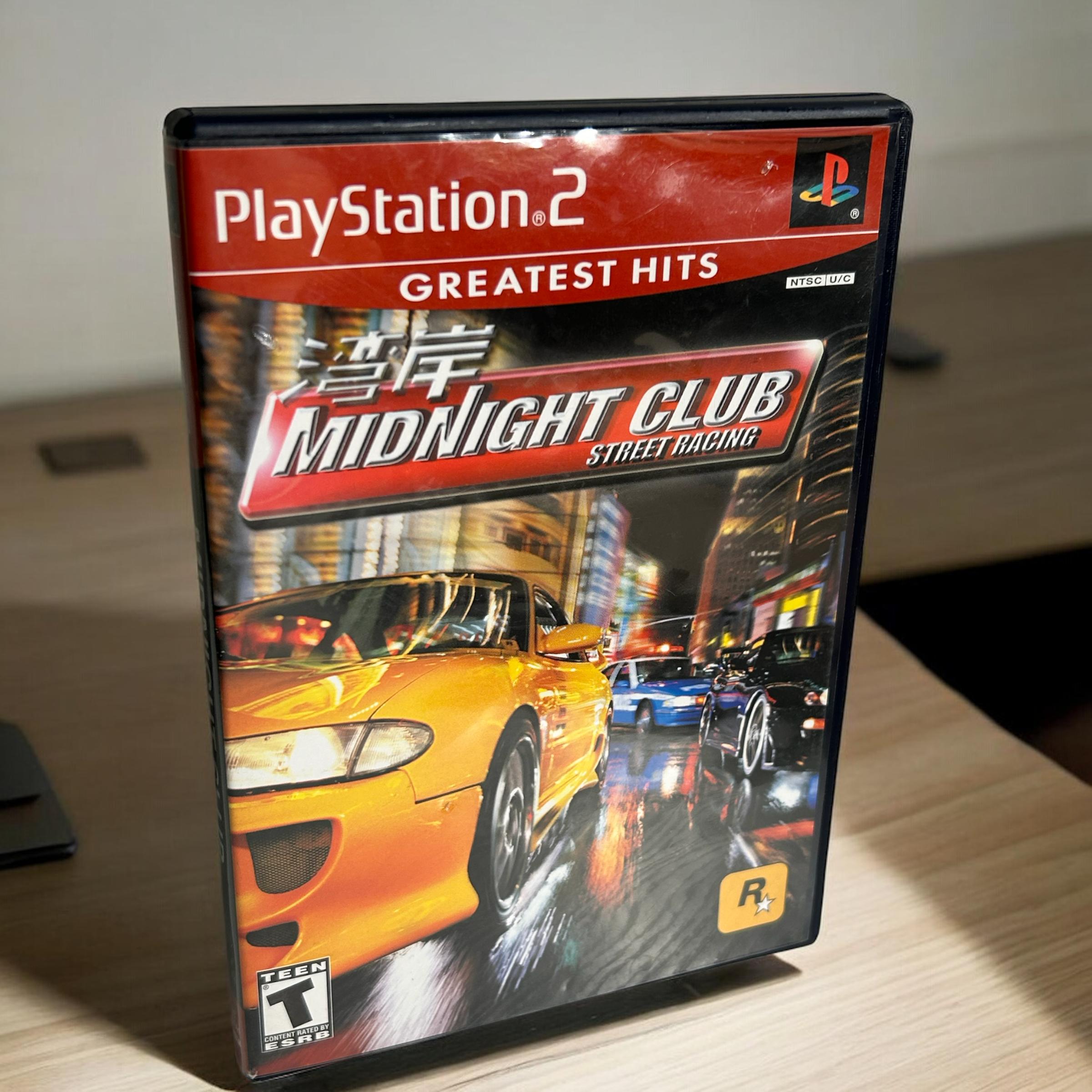 Midnight Club: Street Racing (PS2 PlayStation 2, 2000) Greatest Hits ...