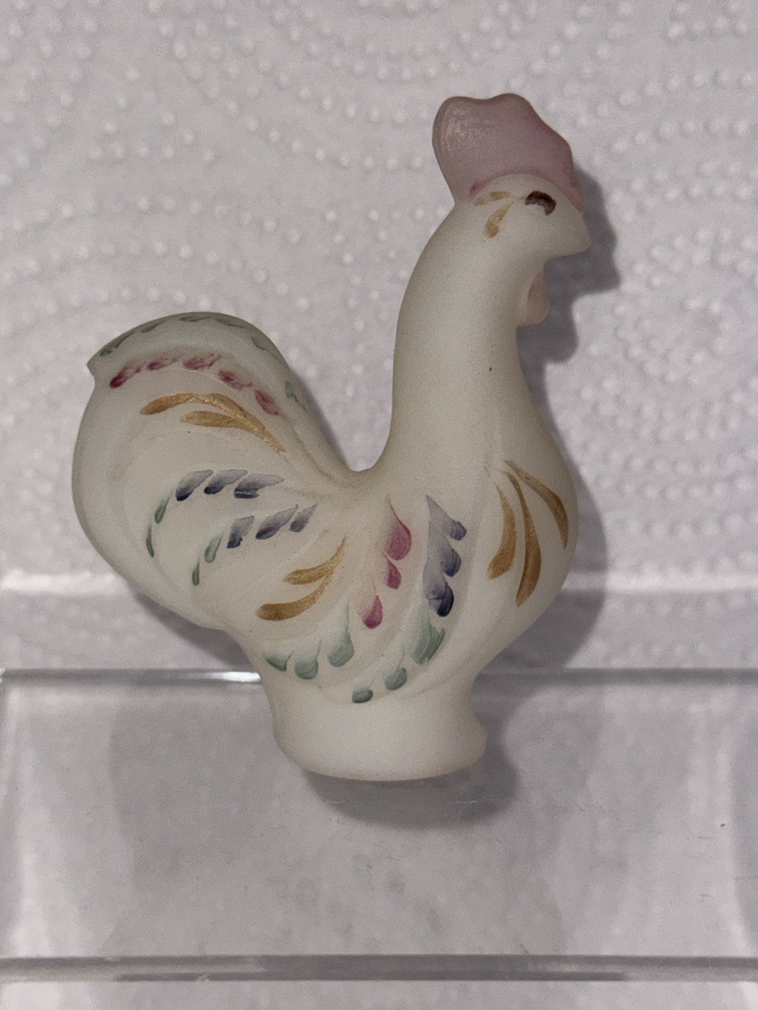 Vintage Fenton Rooster
