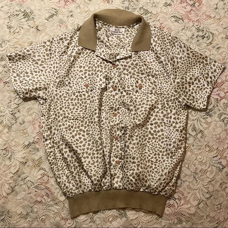 80s Button Up