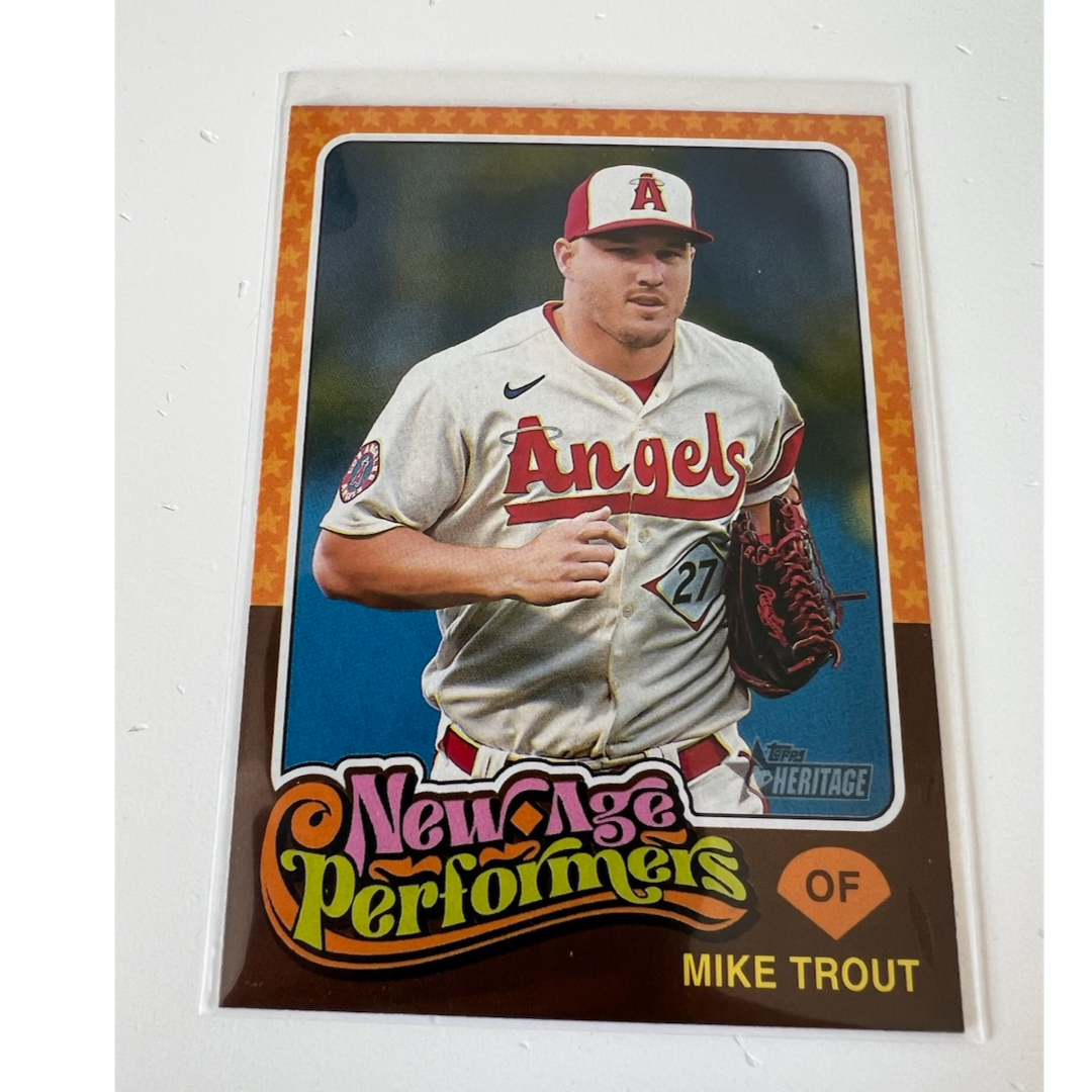 Mike Trout New Age Performers Los Angeles Angels