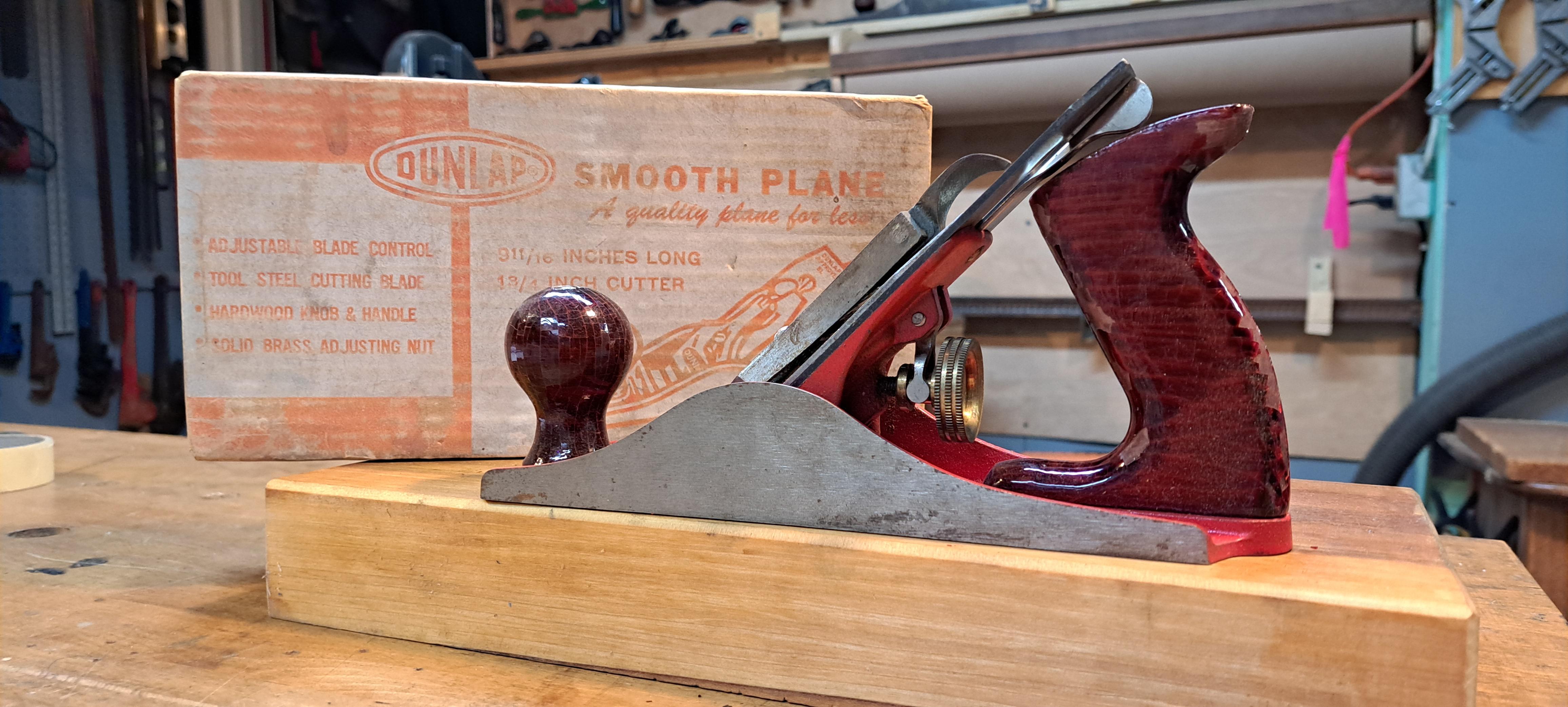 IN THE BOX! Dunlap #4 size Early 1950's by Millers Falls Bench Plane