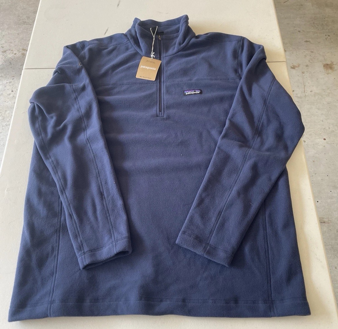 New Patagonia Micro D Fleece Mens Navy Blue NWT Josh Cellars Wines ...
