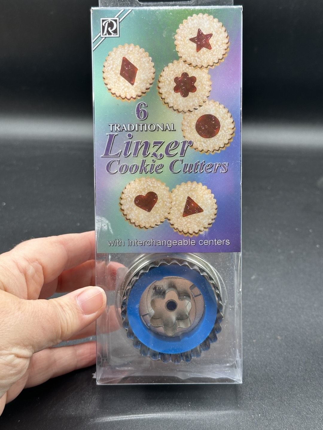 Linzer Scalloped Metal Cookie Cutters Set 6 Shapes Heart Star Flower ...