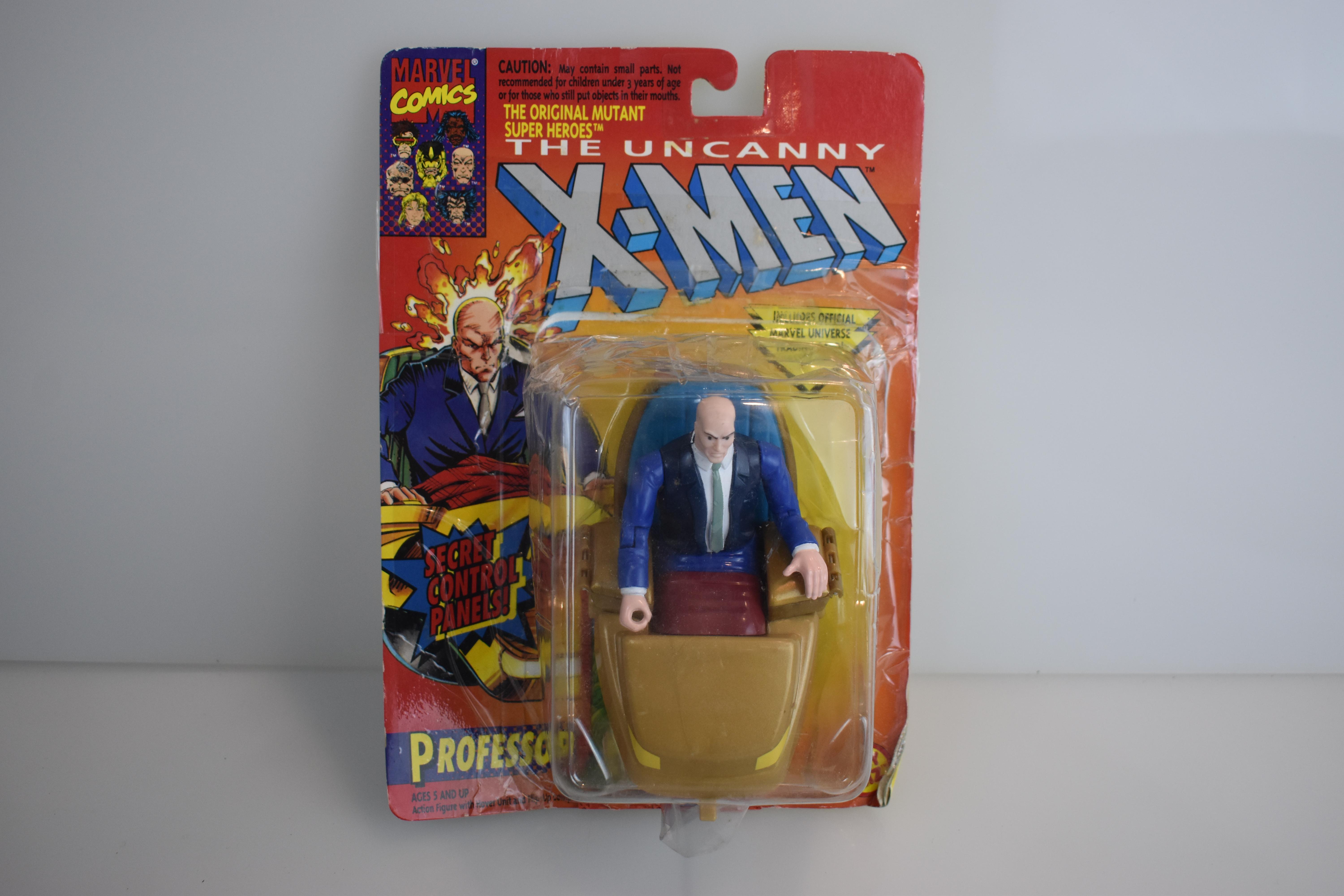 Toy Biz Marvel The Uncanny X-Men Professor X Action Figure 1993 Vintage