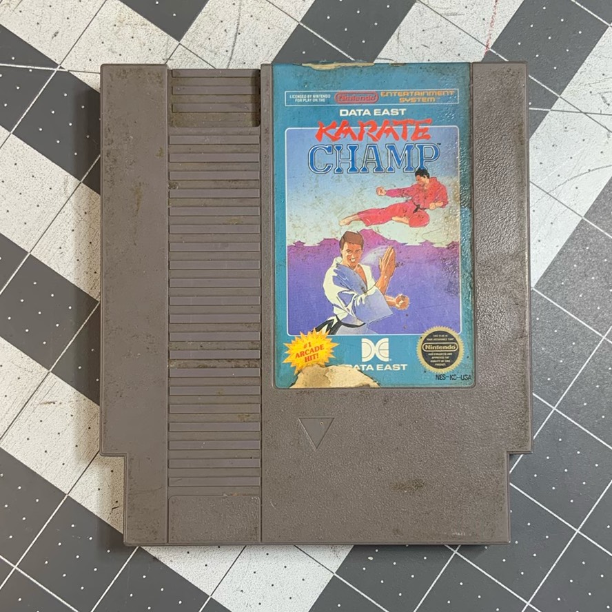 Karate Champ Data East Nes Nintendo 1985