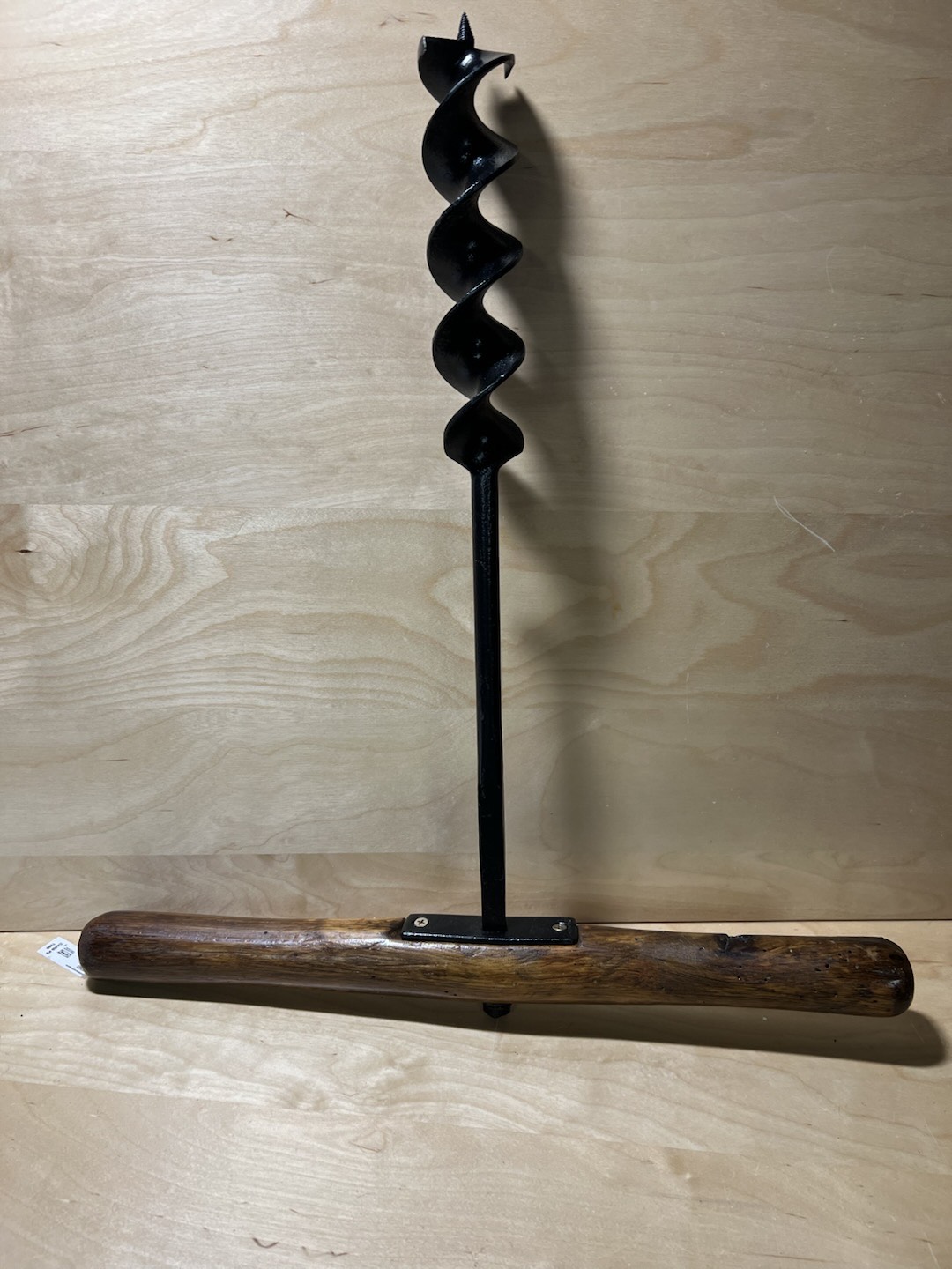 Large Restored T Handle Timber Barn Beam Boring Auger Bit