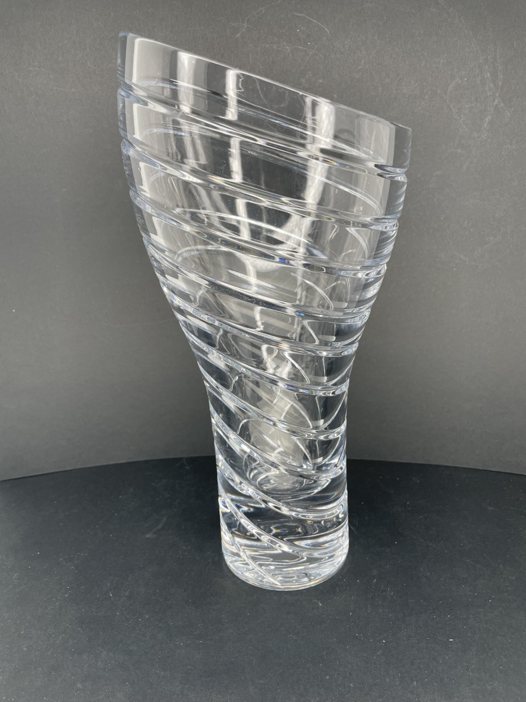NAMBE Crystal Vase BOPP Collection by Karim Rashid Modern Asymmetrical ...