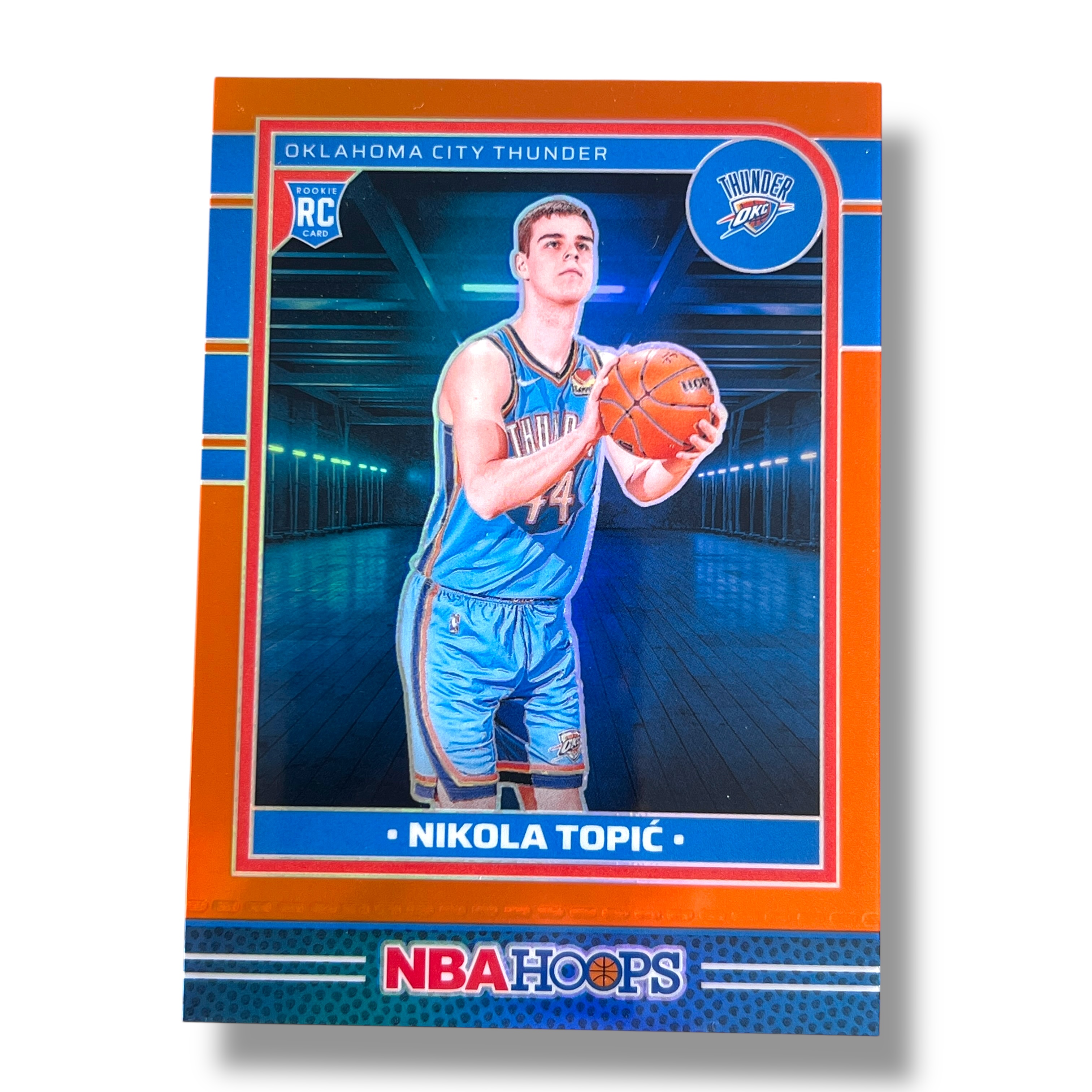 2024-25 Hoops Premium Nikola Topic RC Prizms Orange 149/199 #242 ...
