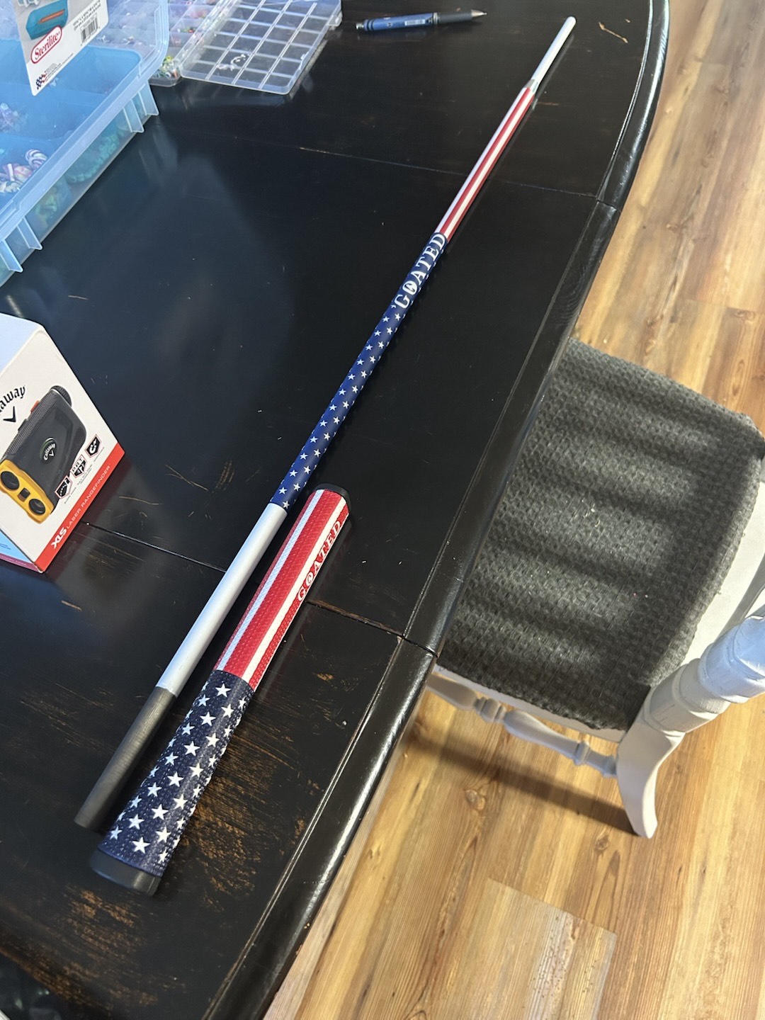 Goated America Stability Shaft With Matching Weighted Grip