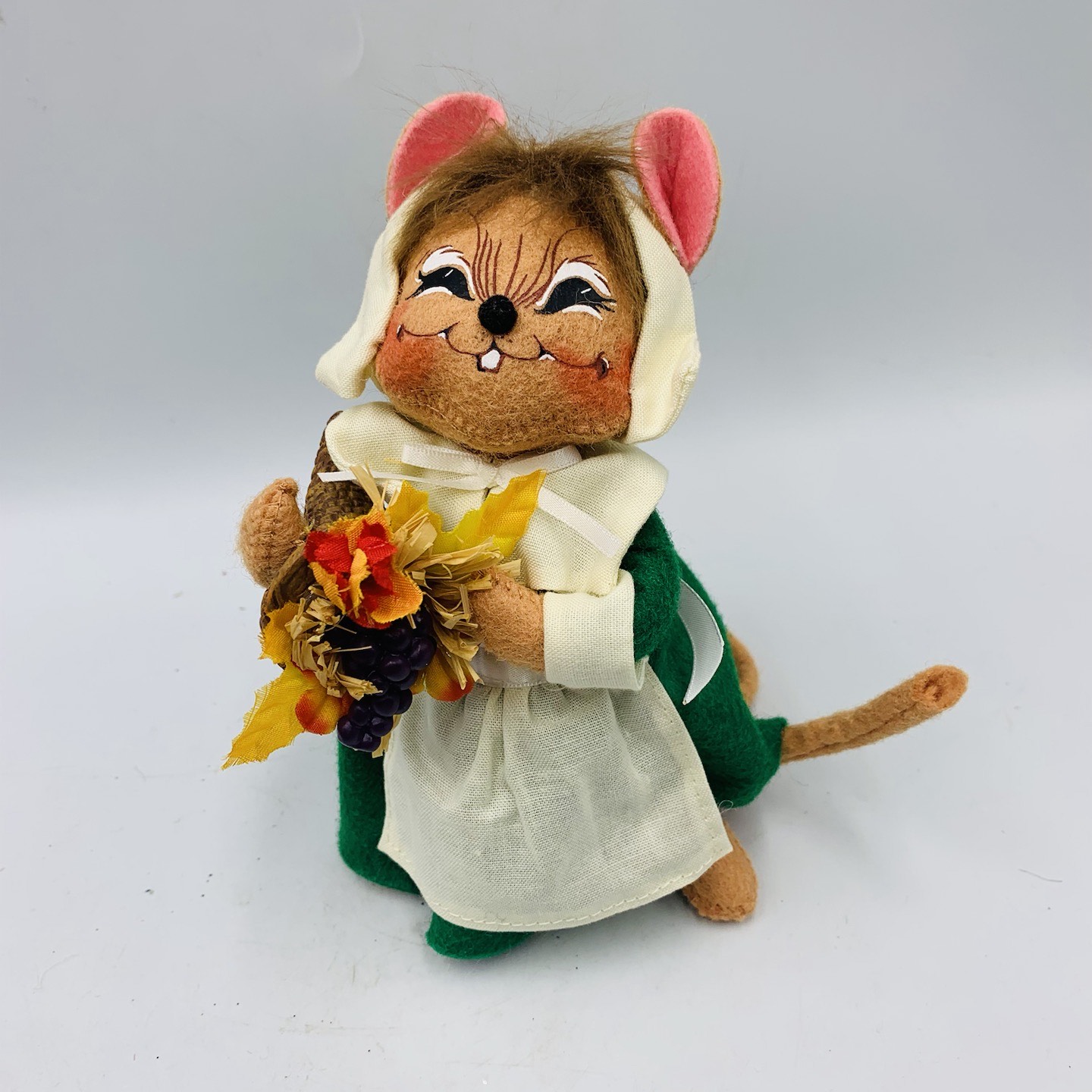 14. Annalee Thanksgiving Mouse With Cornucopia