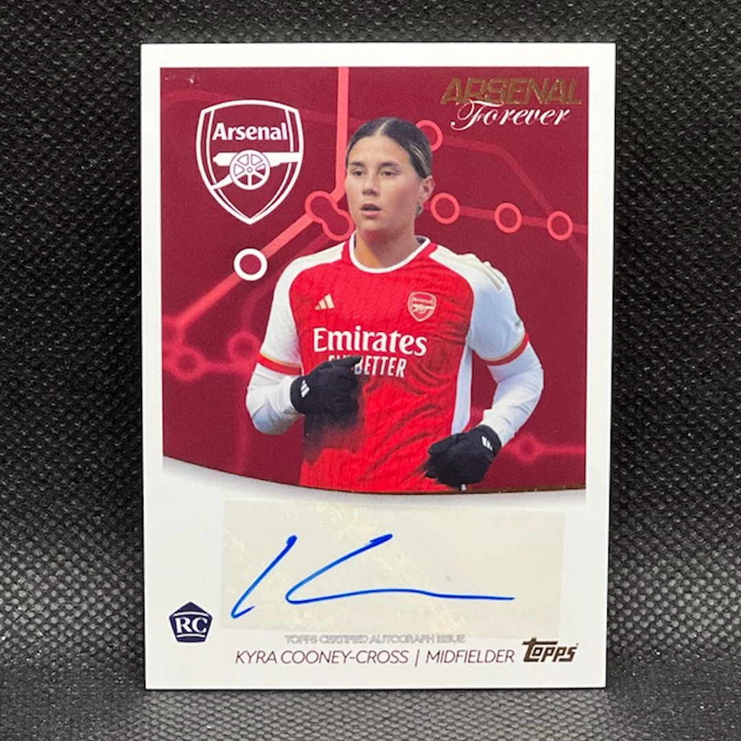 Kyra Cooney Cross 2024 Arsenal Forever North London Origin Autograph ...