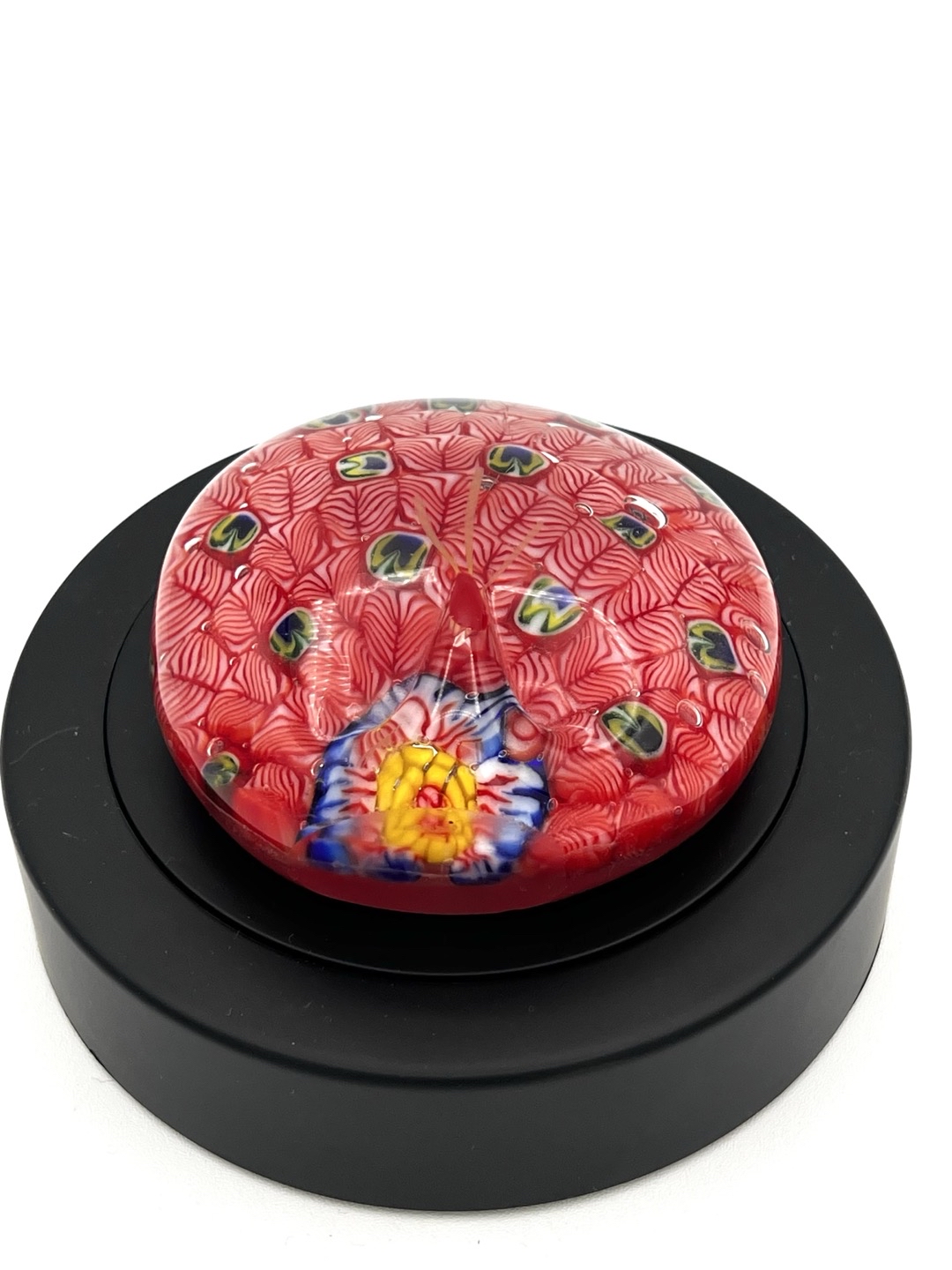 028 Peacock Paperweight