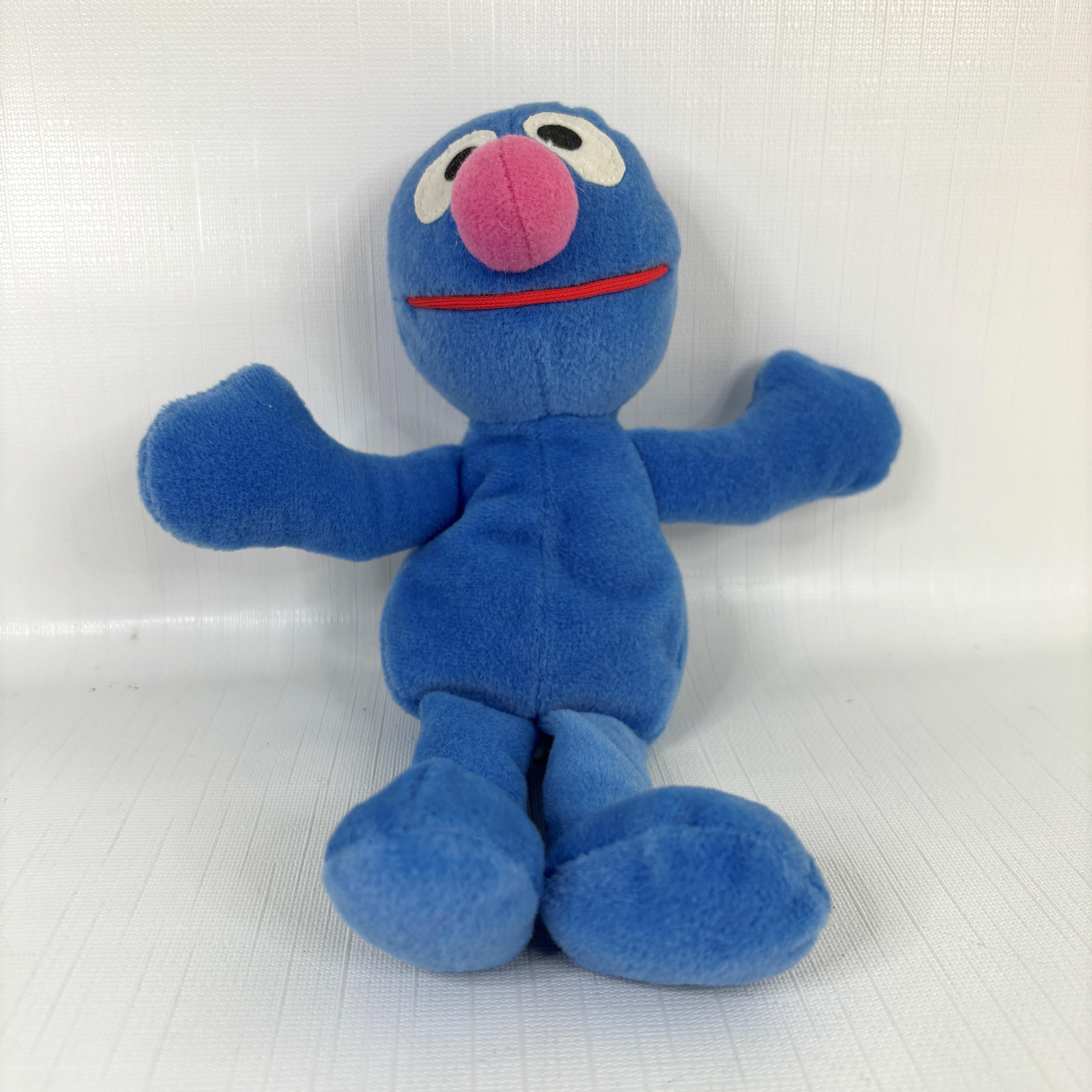 Tyco Grover Sesame Street Plush 1997 Bean Stuffed Animal Toy Muppet ...