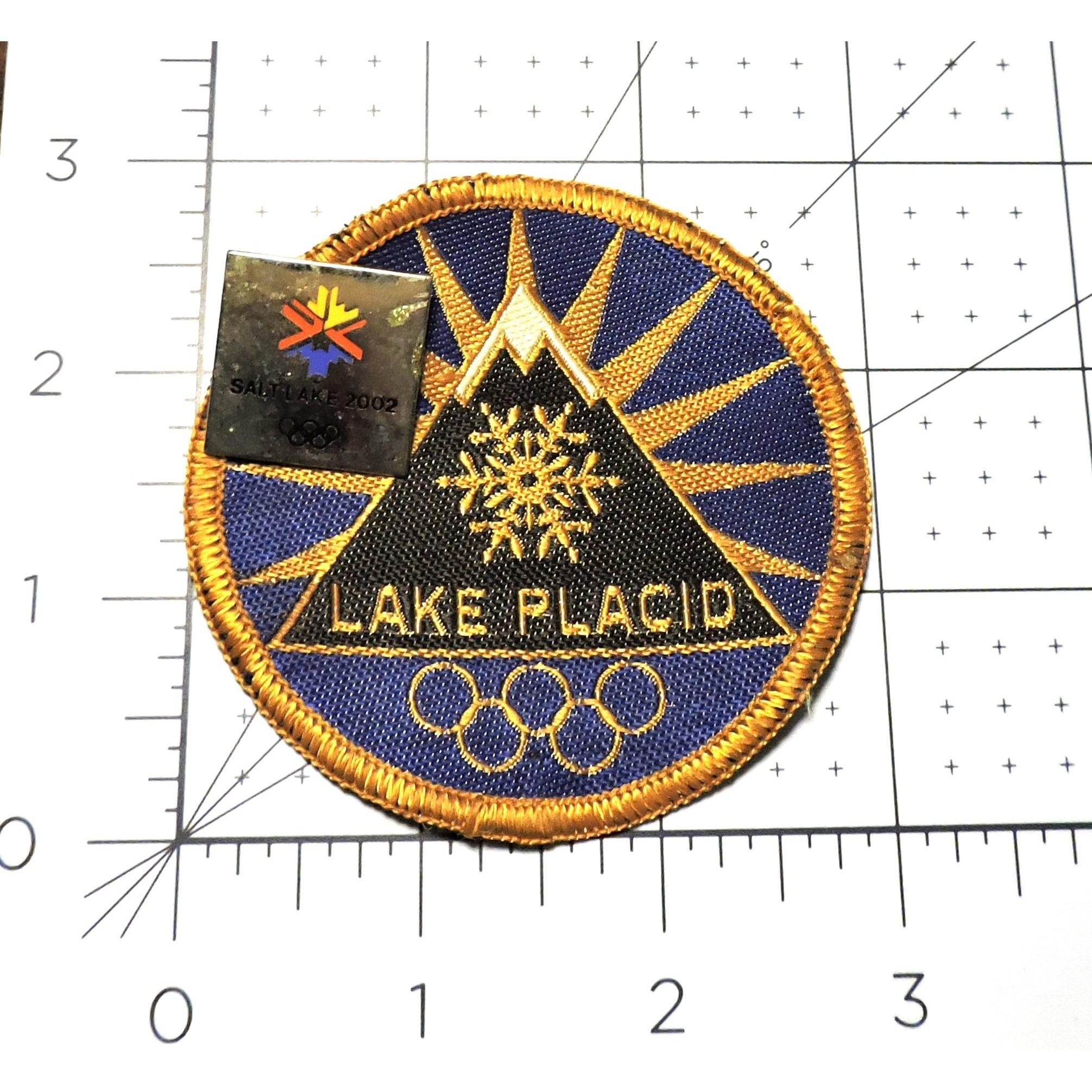 1980 Winter Olympic Patch And 2002 Salt Lake City Pin Collectors Winter ...