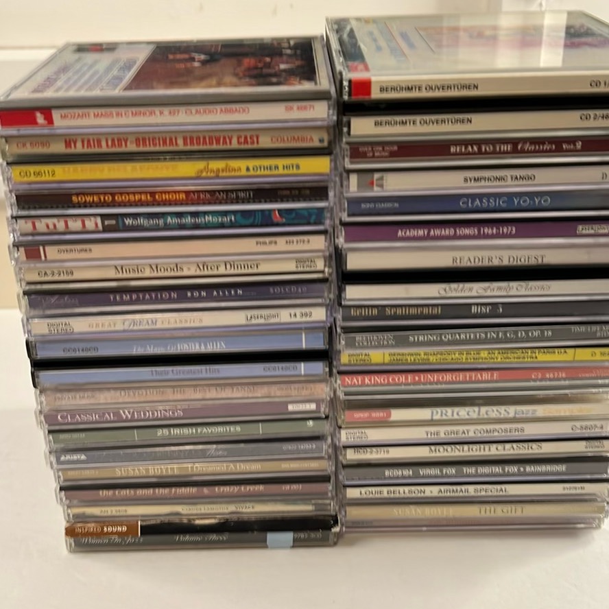 Mixed CD Lot 40 Discs Big Band/Classical/Jazz See Photos & Videos