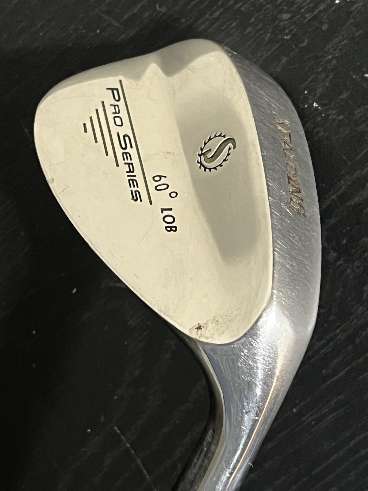 Spalding Pro Series Lob Wedge 60* Right Handed Steel Shaft Stock Grip 35"