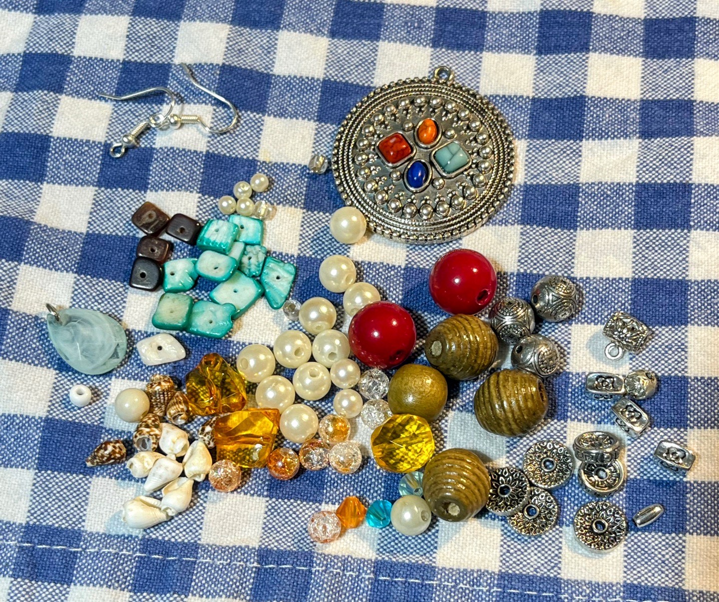 Curated Bead Soup Mix – 2 oz & 1.7 oz Bags – Wood, Shell, Stone ...