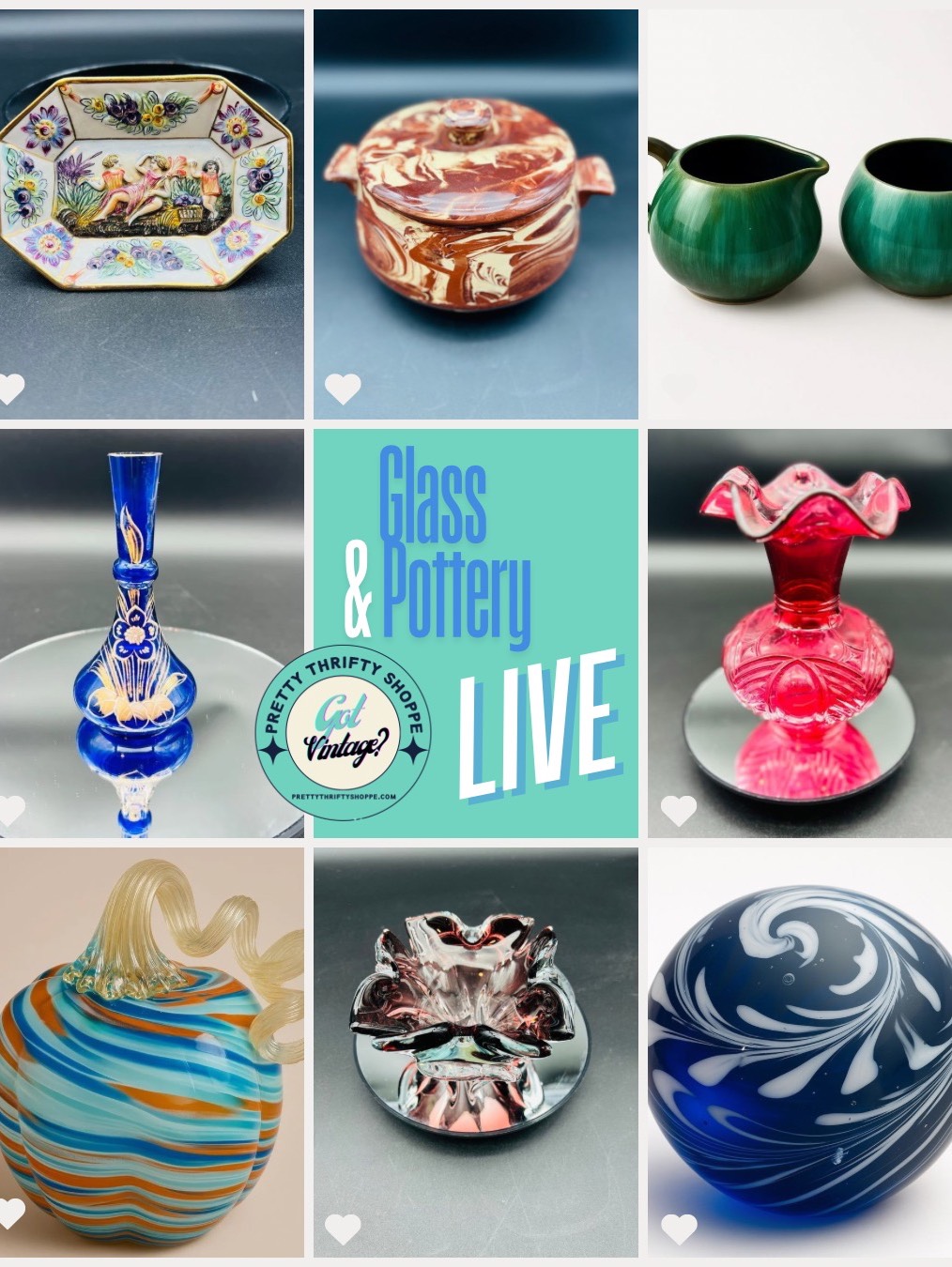 Glass & Pottery LIVE!