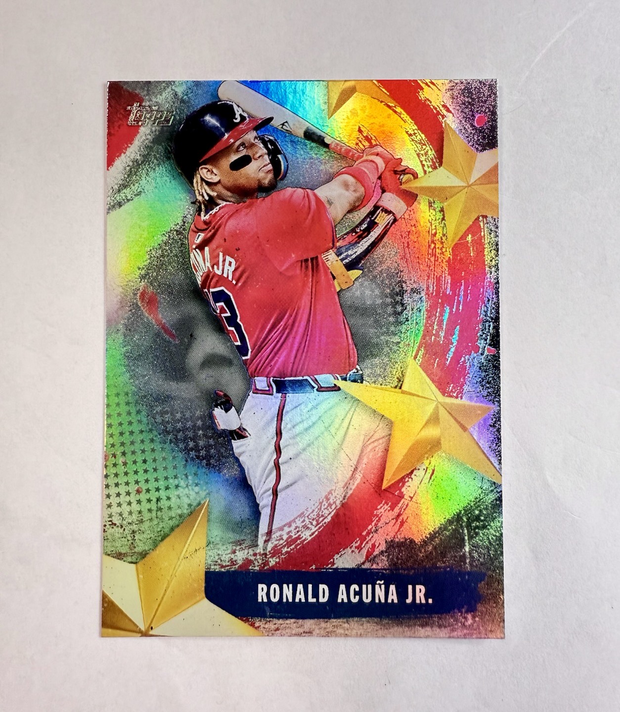 Ronald Acuna Jr. Stars Of MLB Foil 2025 Topps Series 1 #SMLB-16 Atlanta ...