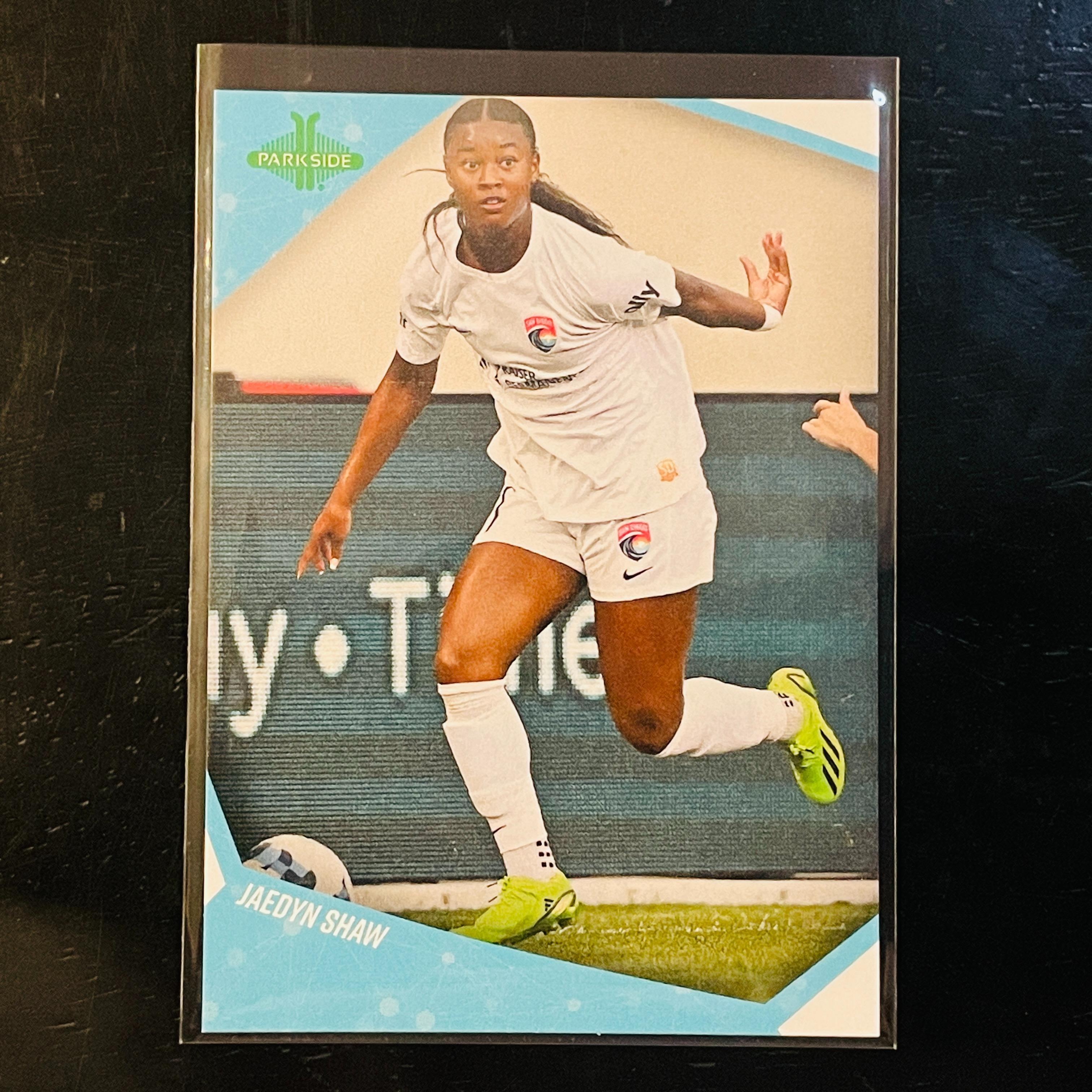 Jaedyn Shaw Rookie Card 2022 1st San Diego Wave FC Team Set Soccer Card ...
