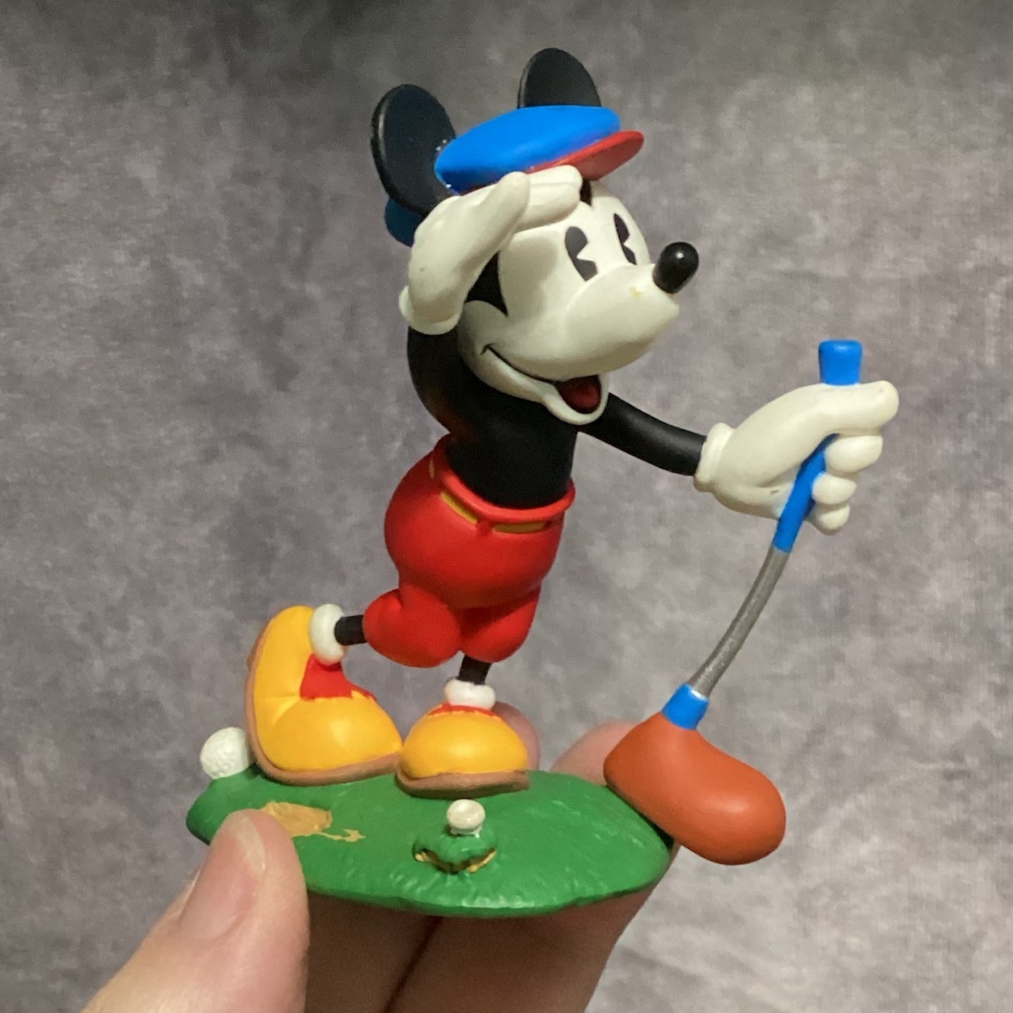 Mickey Mouse Golf Christmas Tree Ornament